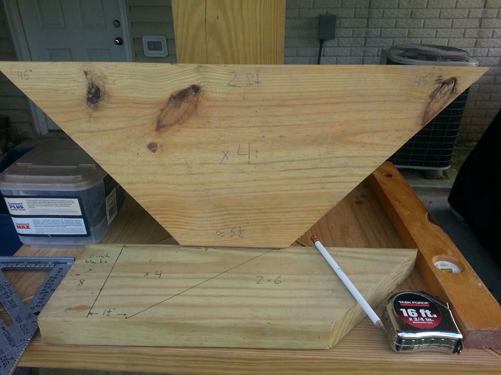 Deck Support Table : 6 Steps (with Pictures) - Instructables