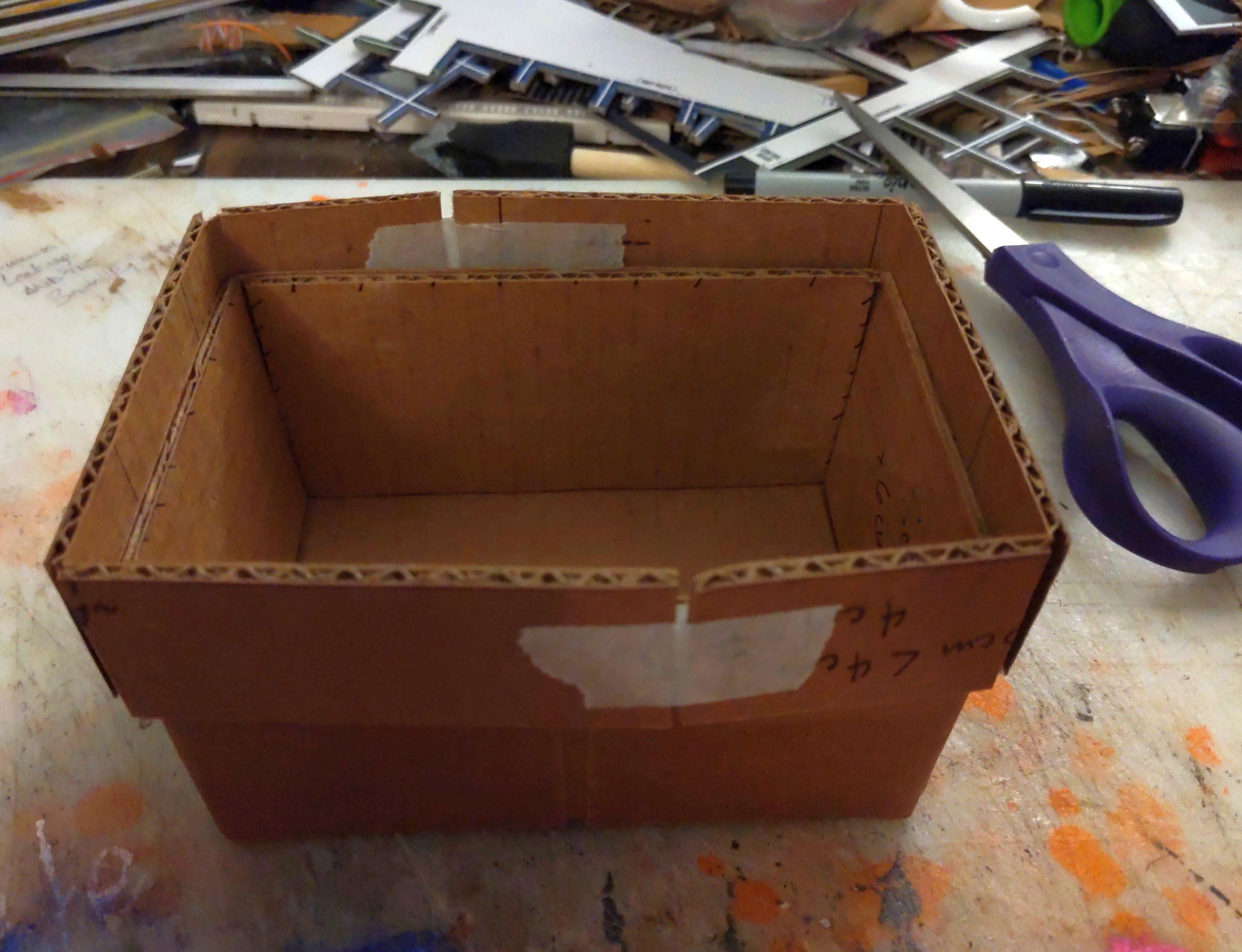 Simple DIY Cardboard Giftbox : 6 Steps (with Pictures) - Instructables