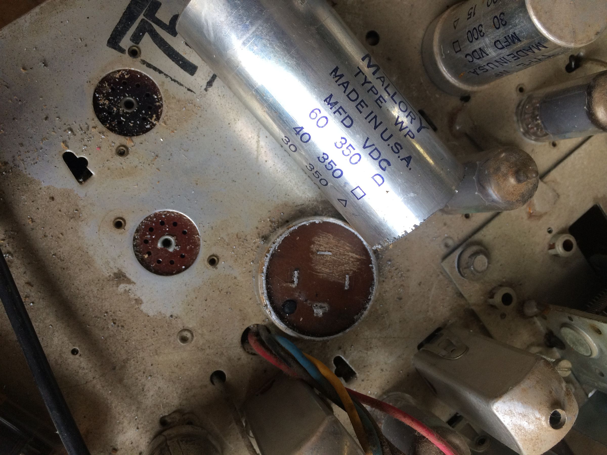 Tube Radio Capacitor Can Replacement : 6 Steps (with Pictures ...