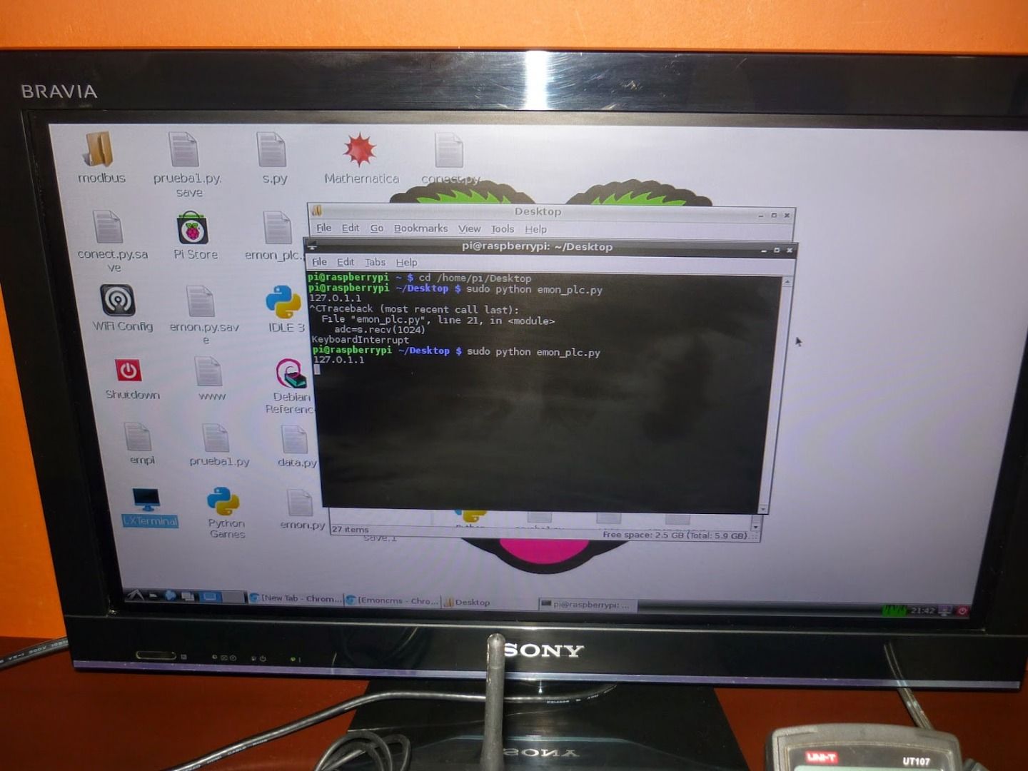 Raspberry Pi + Openenergymonitor + PLC Panasonic With Python Via ...