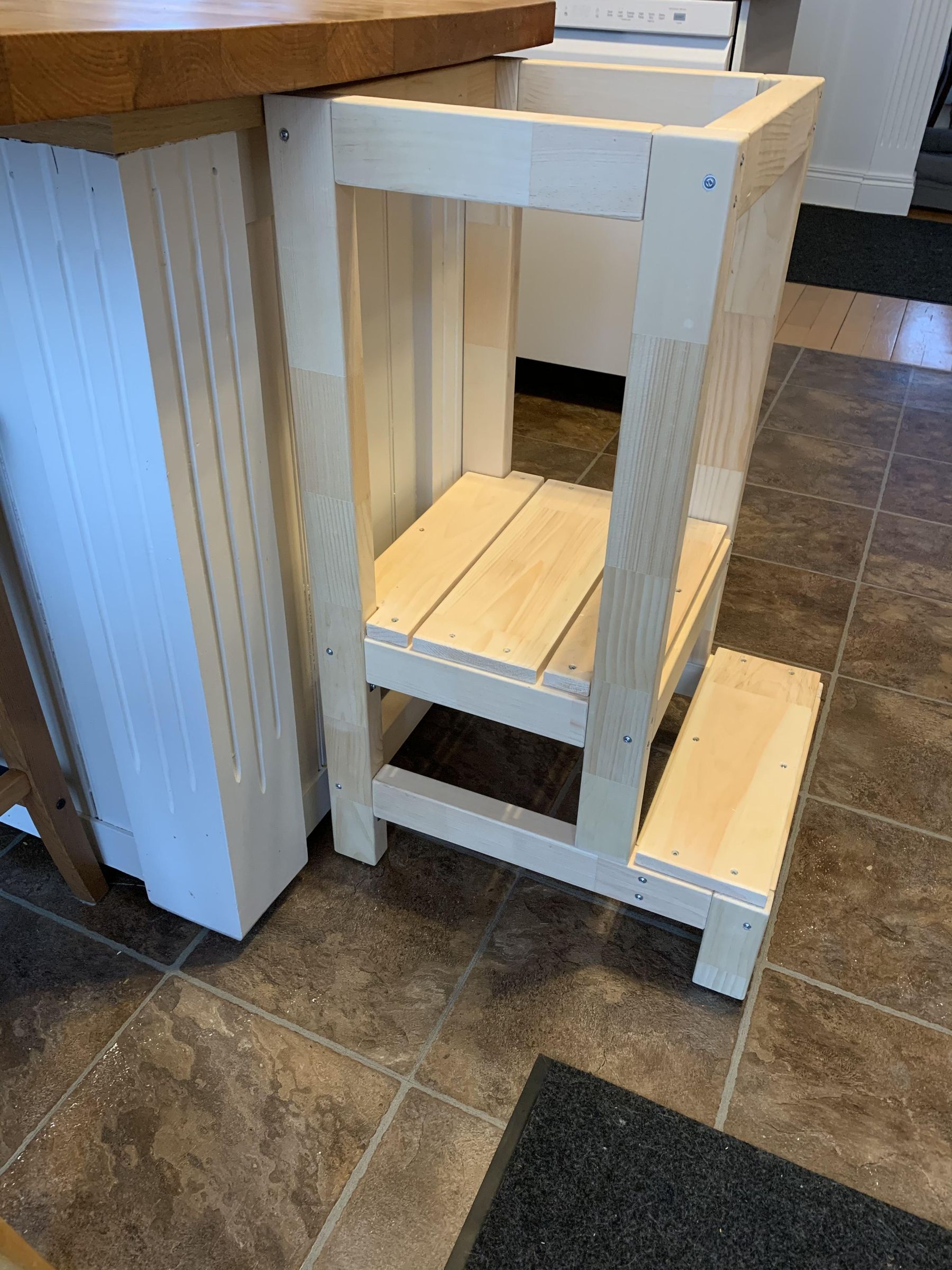 How to Build a Toddler Kitchen Helper Stool for $30 : 9 Steps (with ...