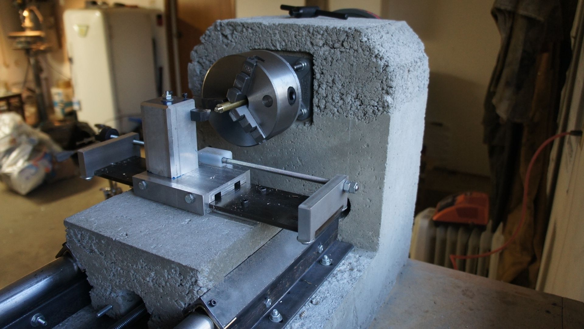 Concrete Metal Lathe : 7 Steps (with Pictures) - Instructables