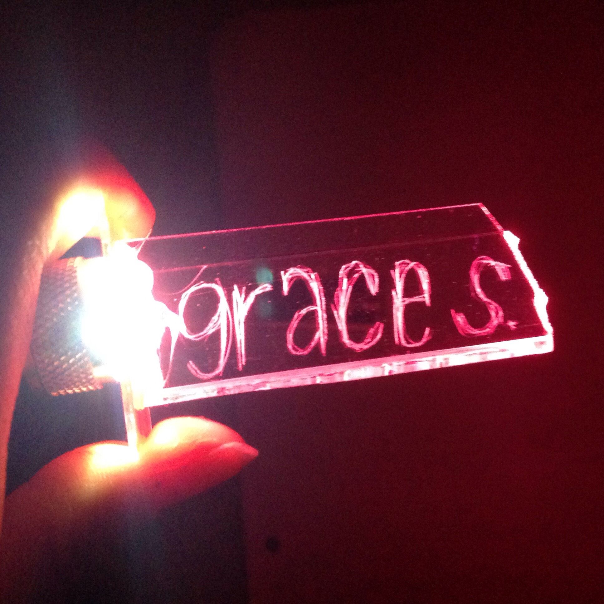 Light Up Name Tag : 6 Steps - Instructables