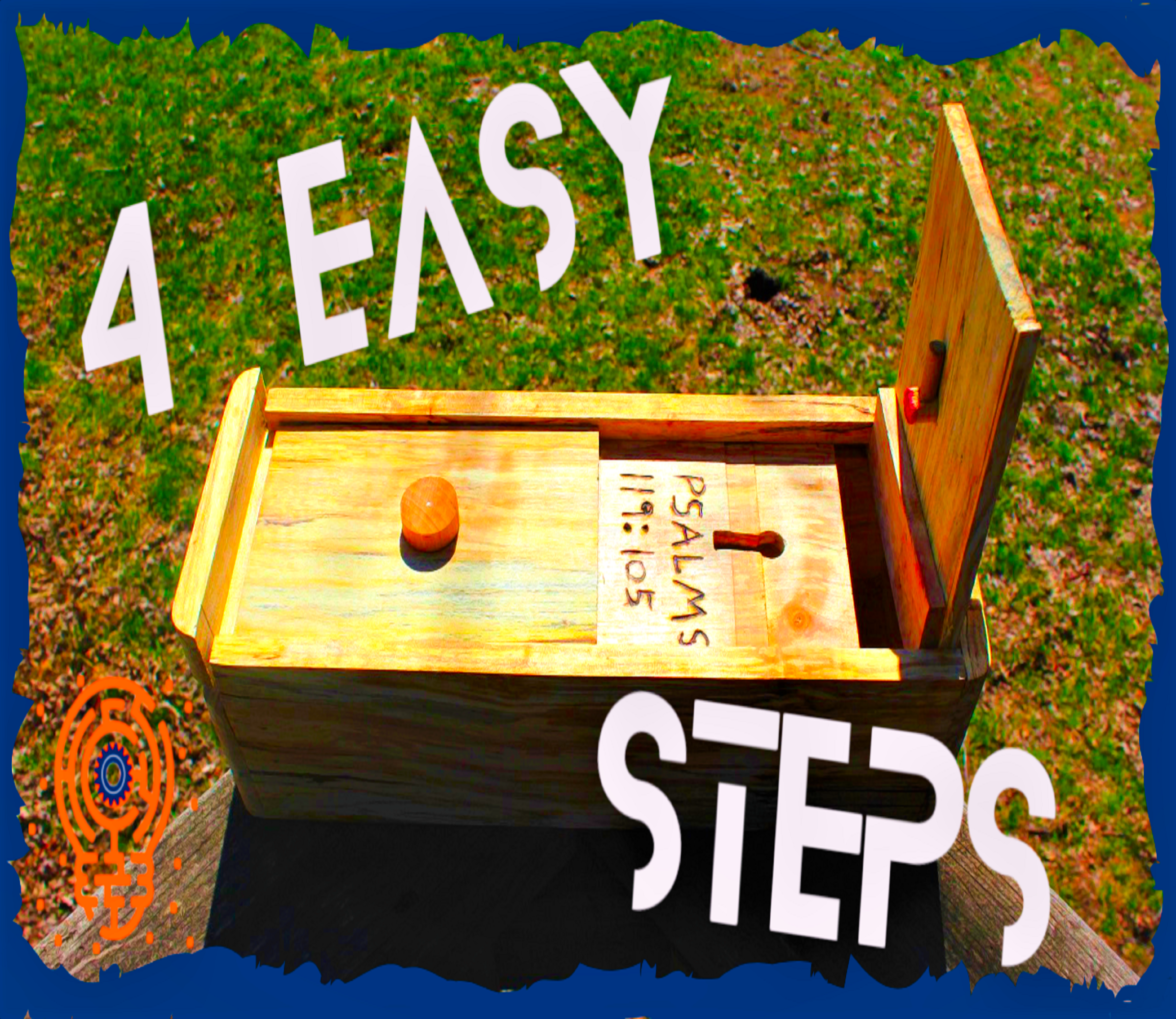 How to Make an Easy 4 Step Puzzle Box (Out of a Log) : 5 Steps ...