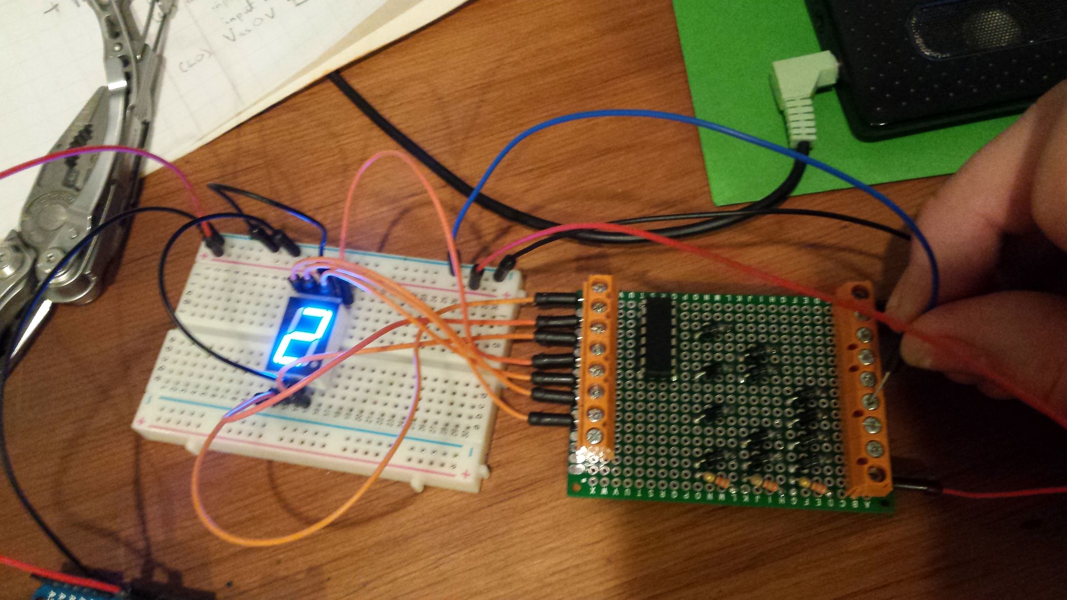 Motorbike Gear Position With Seven Segment Display : 4 Steps ...