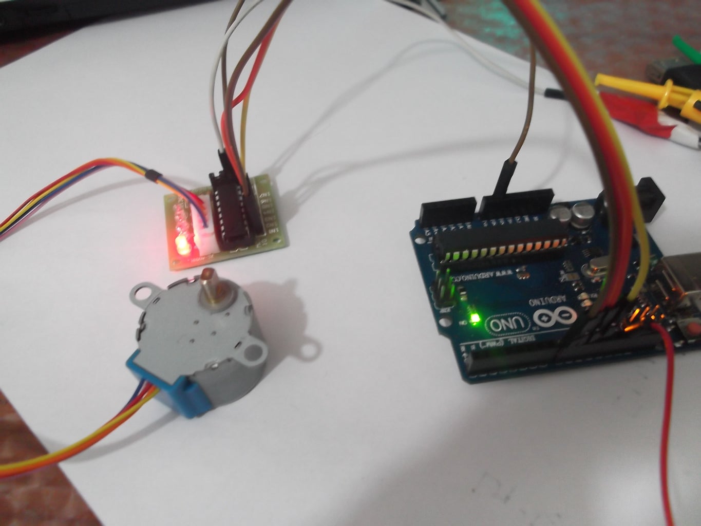 Byj48 Stepper Motor 4 Steps Instructables