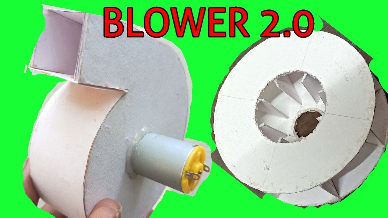 Air Blower 2.0 Using PAPER : 6 Steps - Instructables