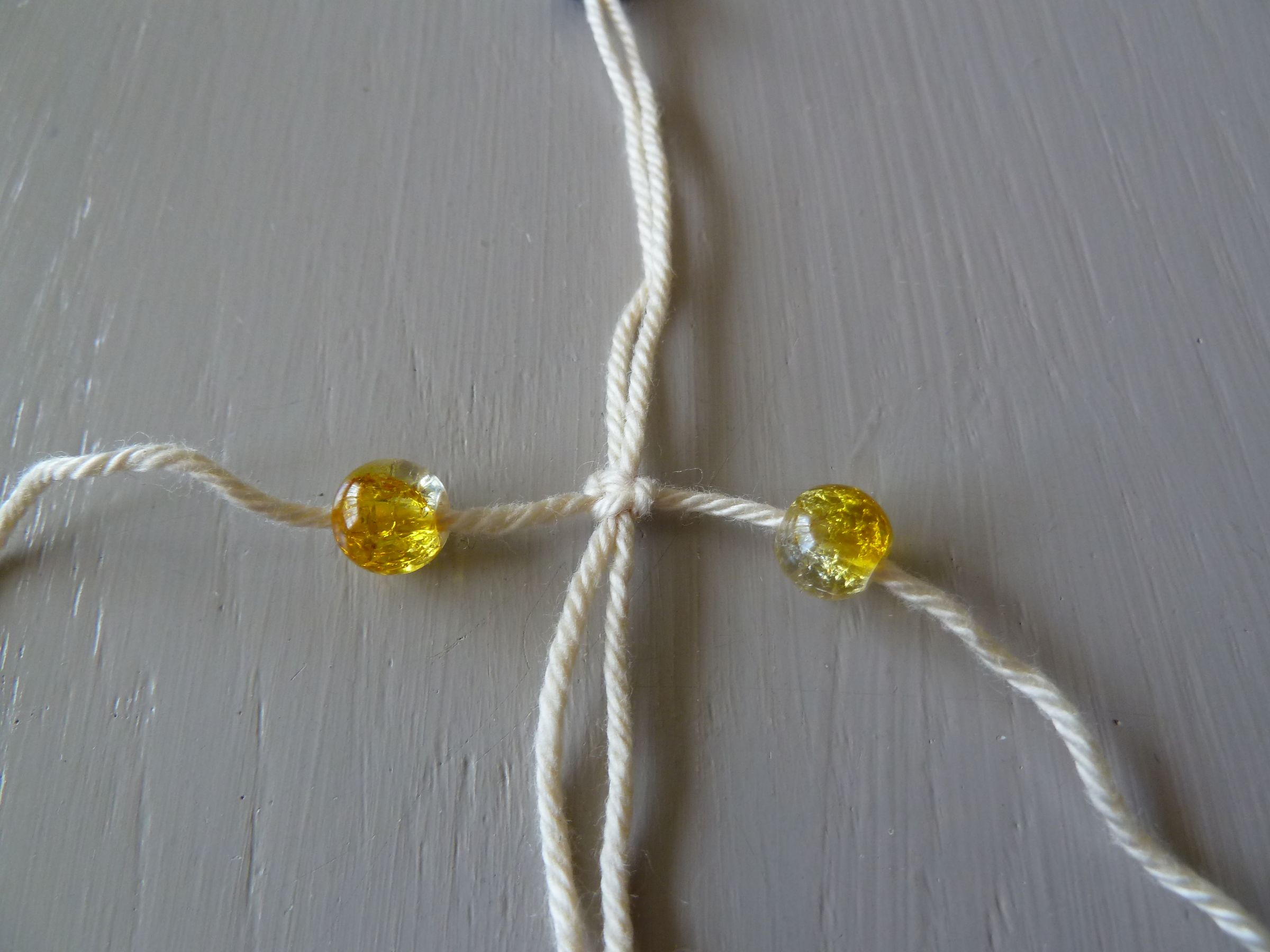 Beaded Macrame Bracelet : 11 Steps (with Pictures) - Instructables