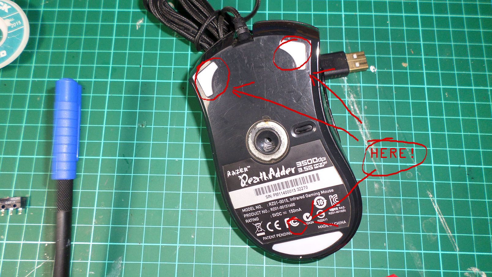 Fixing Your Mouse Double Click Issue (replacing Microswitch on Razer ...