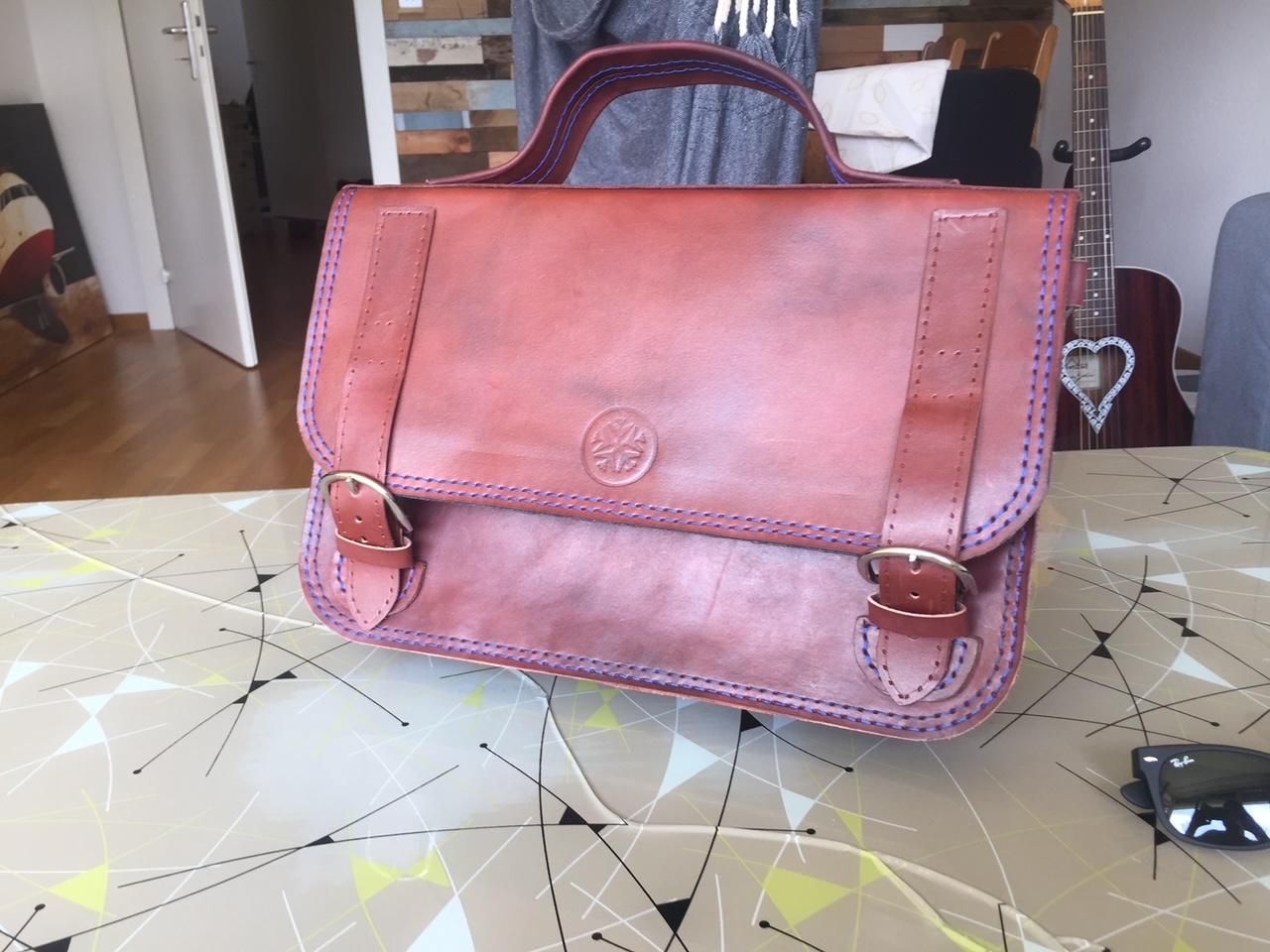 Handmade Leather Satchel : 5 Steps - Instructables