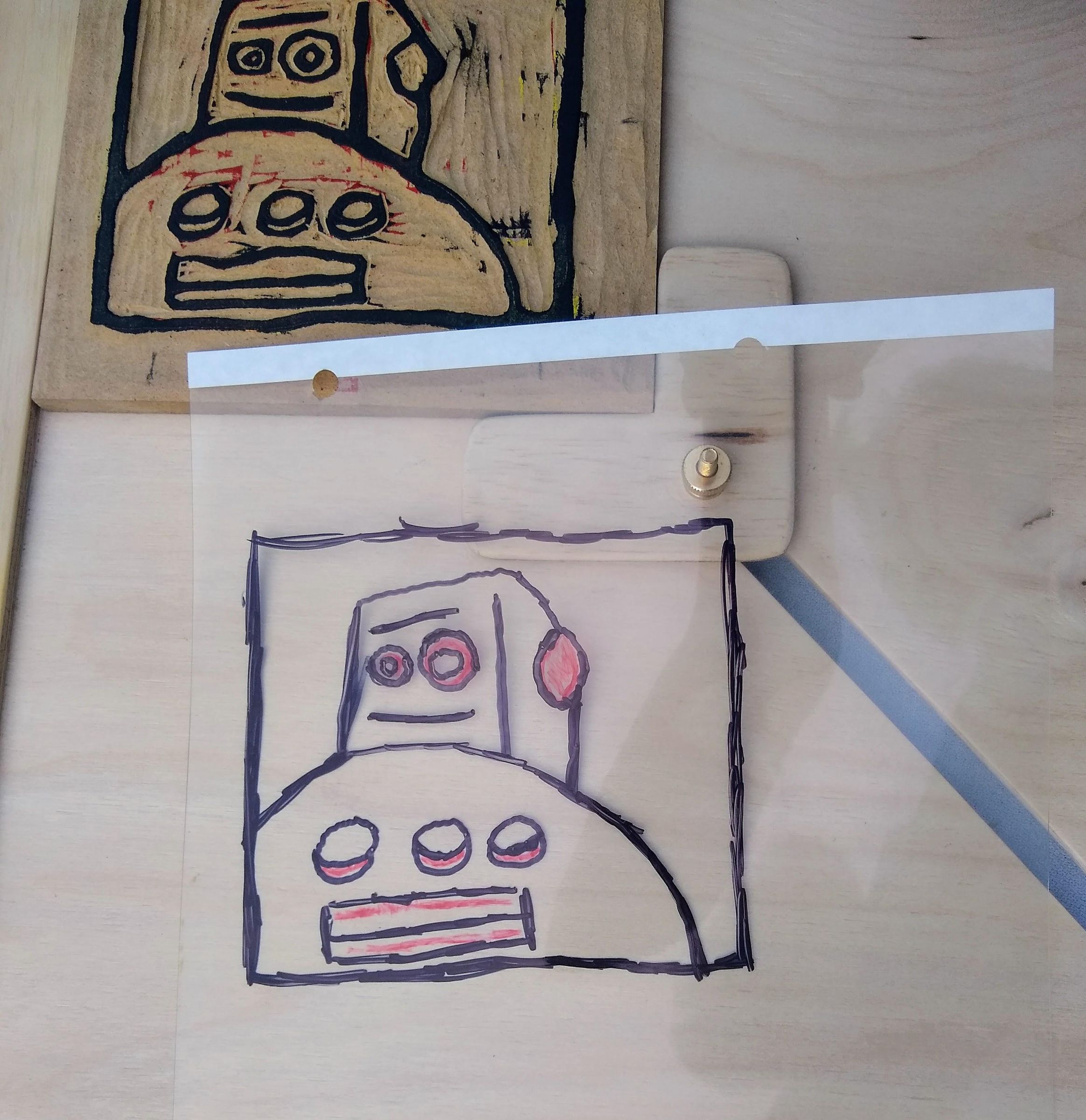 Woodcut & Linocut Printmaking Registration Jig : 10 Steps (with ...