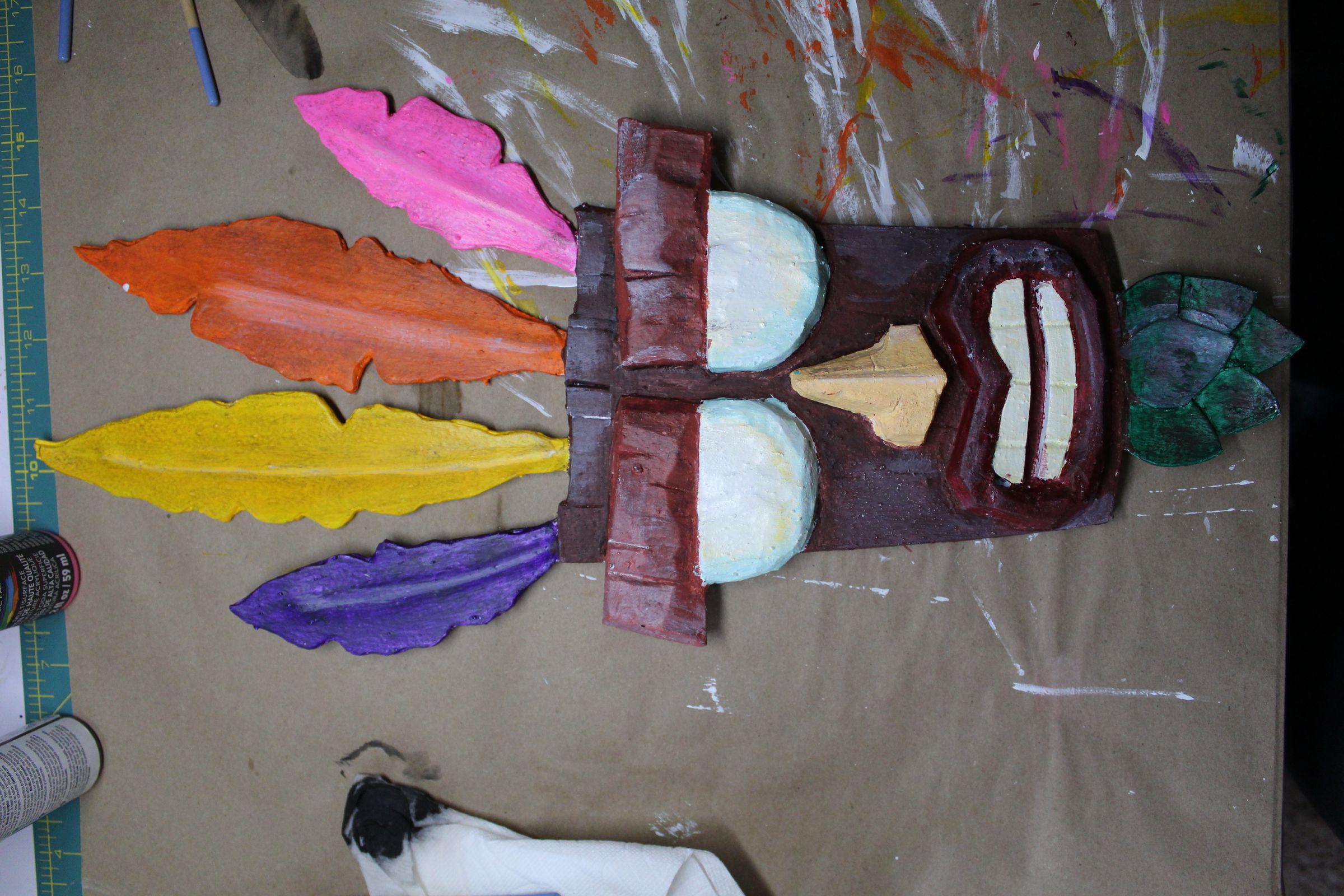 Aku Aku Mask From Crash Bandicoot : 9 Steps (with Pictures) - Instructables