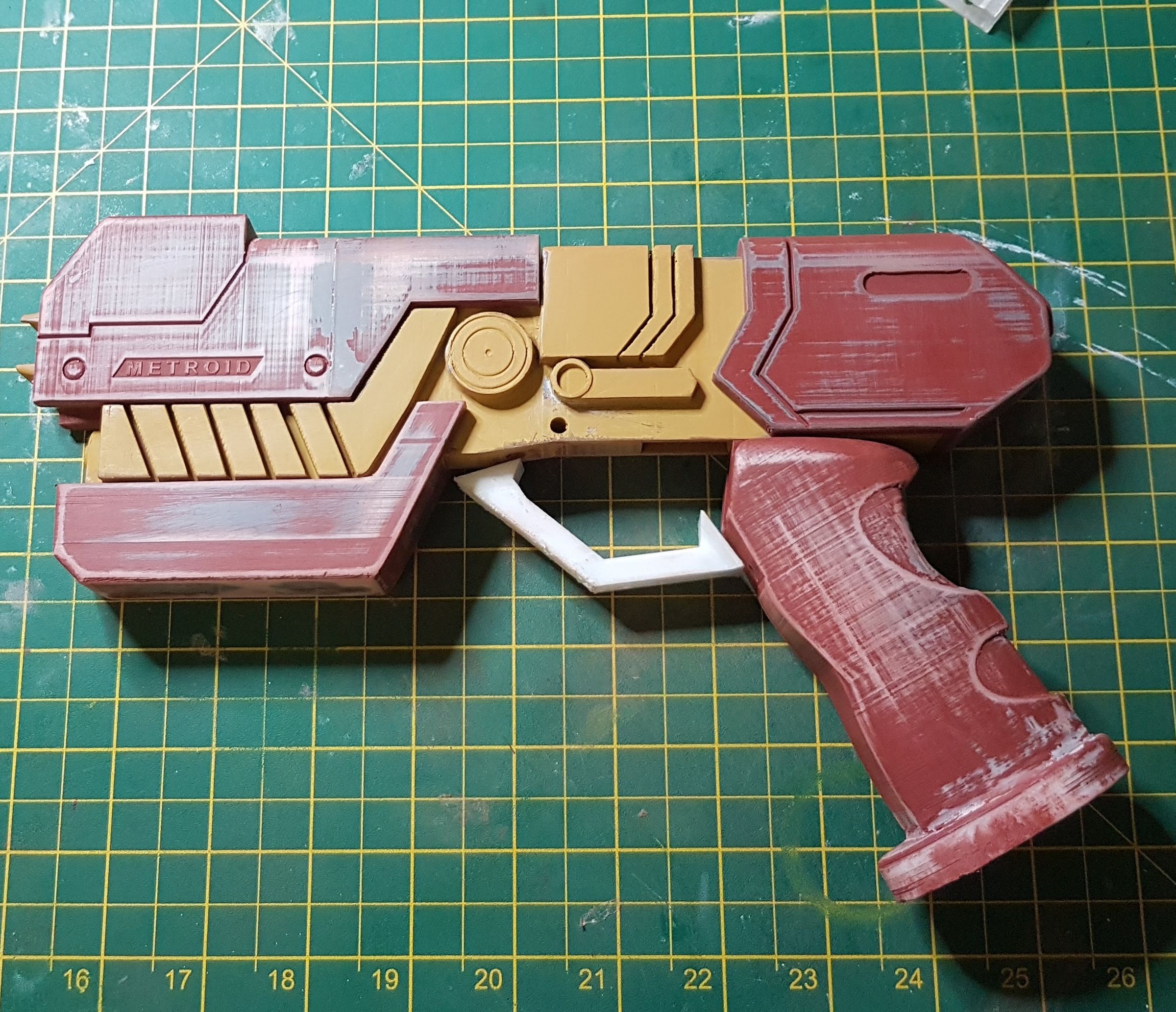Paralyzer Blaster (Metroid) Mould and Cast : 4 Steps (with Pictures ...