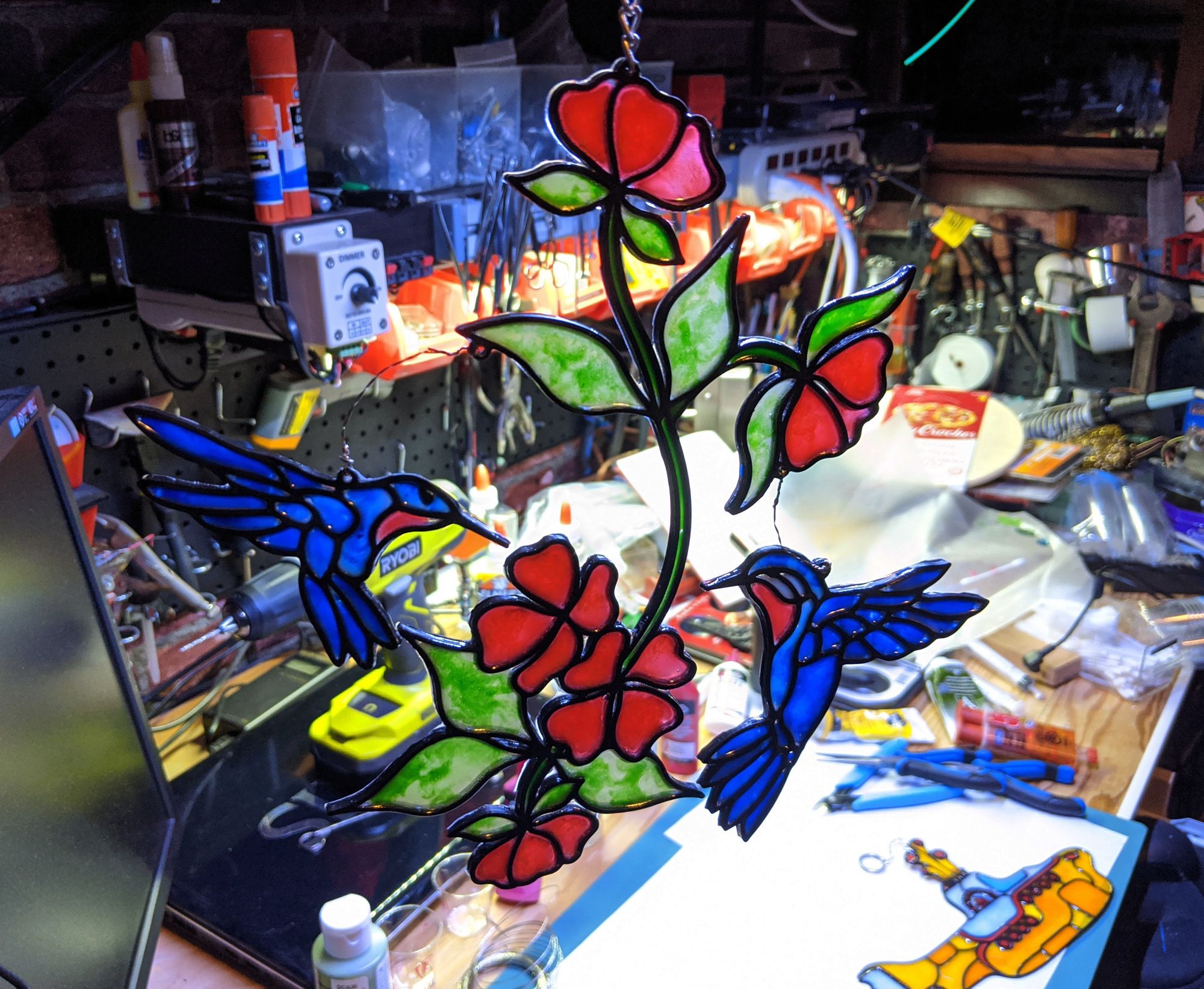 3D Printed Stained Glass Effect Suncatchers : 4 Steps (with Pictures ...