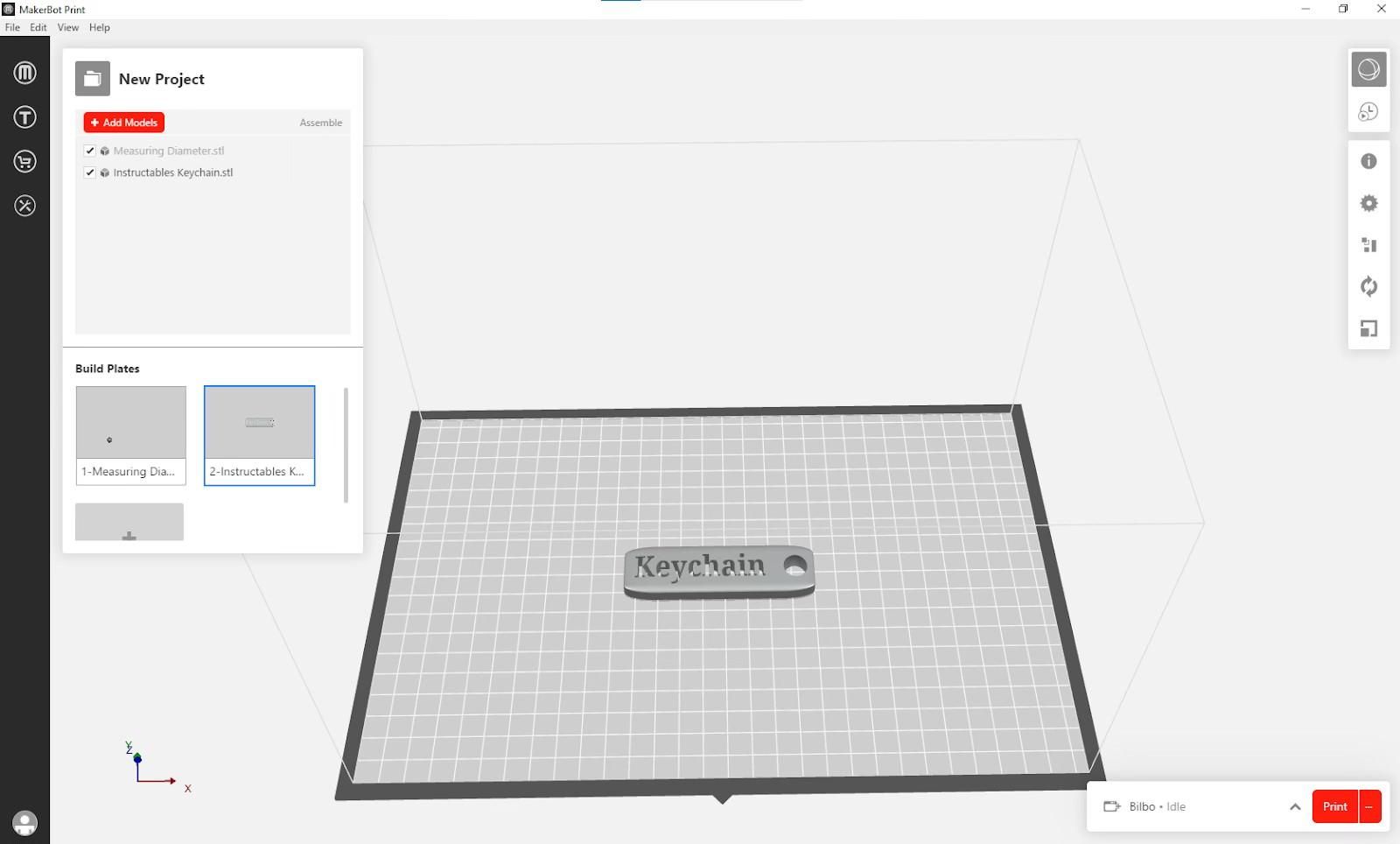 How to Make a 3D Printed Keychain Using Tinkercad! : 21 Steps (with ...