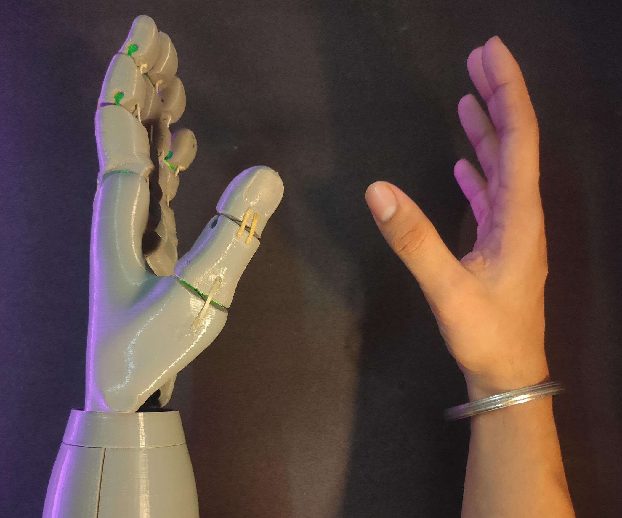 Cyborg Hand : Robotic-cum-Prosthetic Servo Powered Hand : 6 Steps (with ...