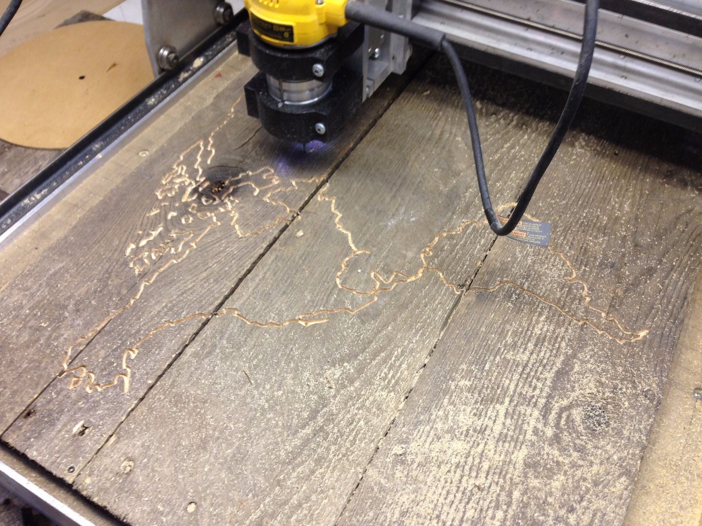 World Map - CNC Pallet Board : 6 Steps (with Pictures) - Instructables