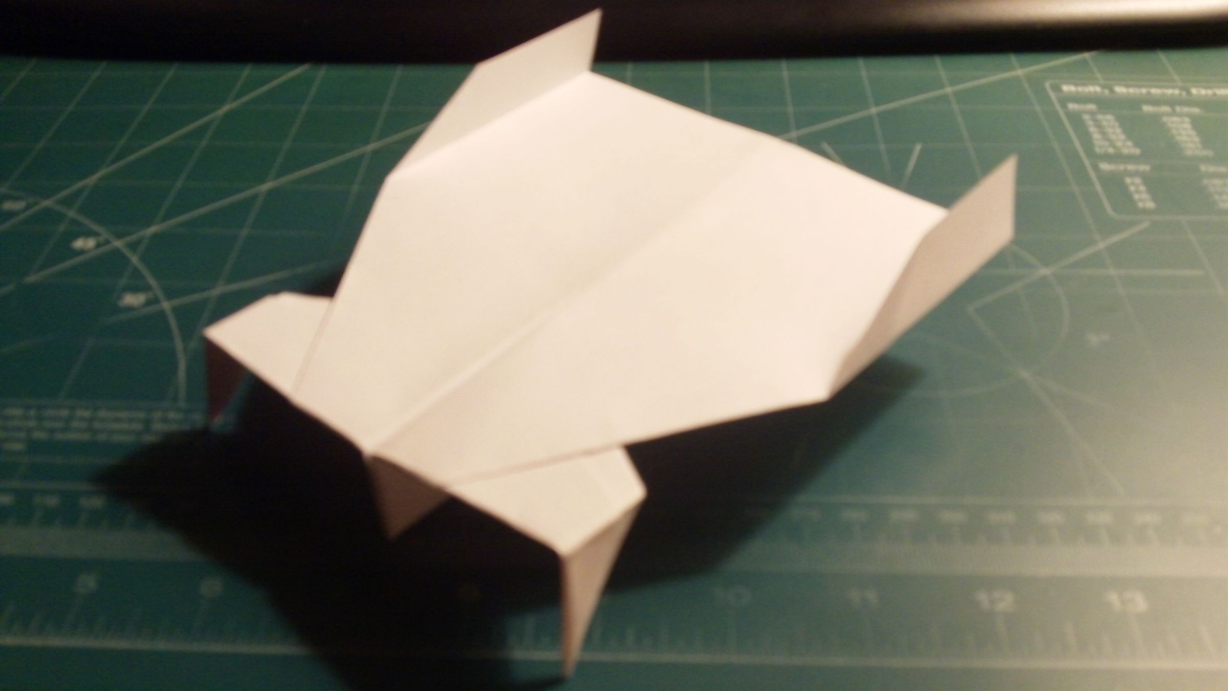 How to Make the Fury Paper Airplane : 8 Steps - Instructables