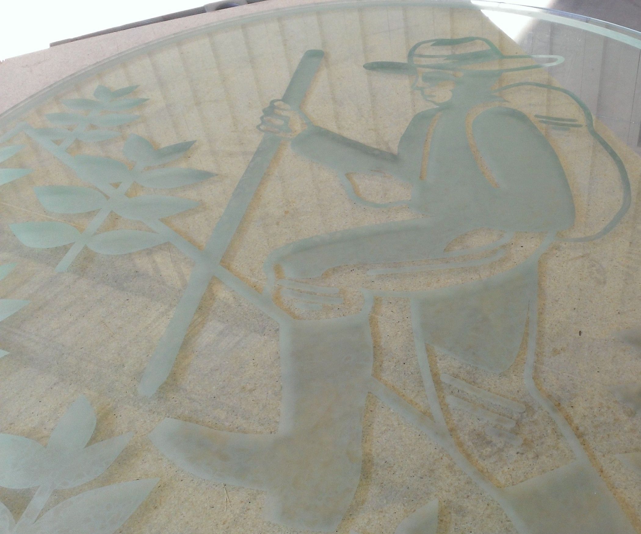 Large Scale Glass Etching : 7 Steps - Instructables