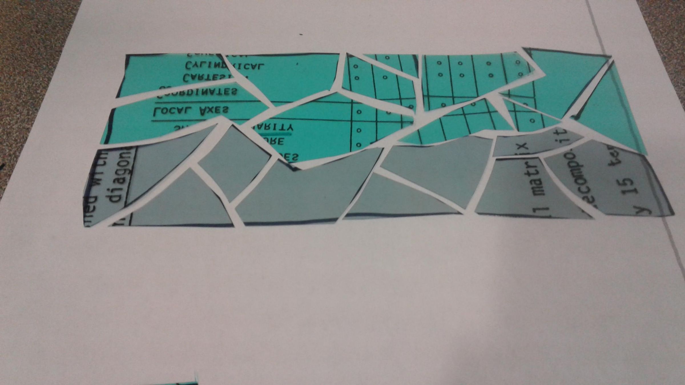 Plastic Sheet Stained Glass Mosaic : 10 Steps - Instructables