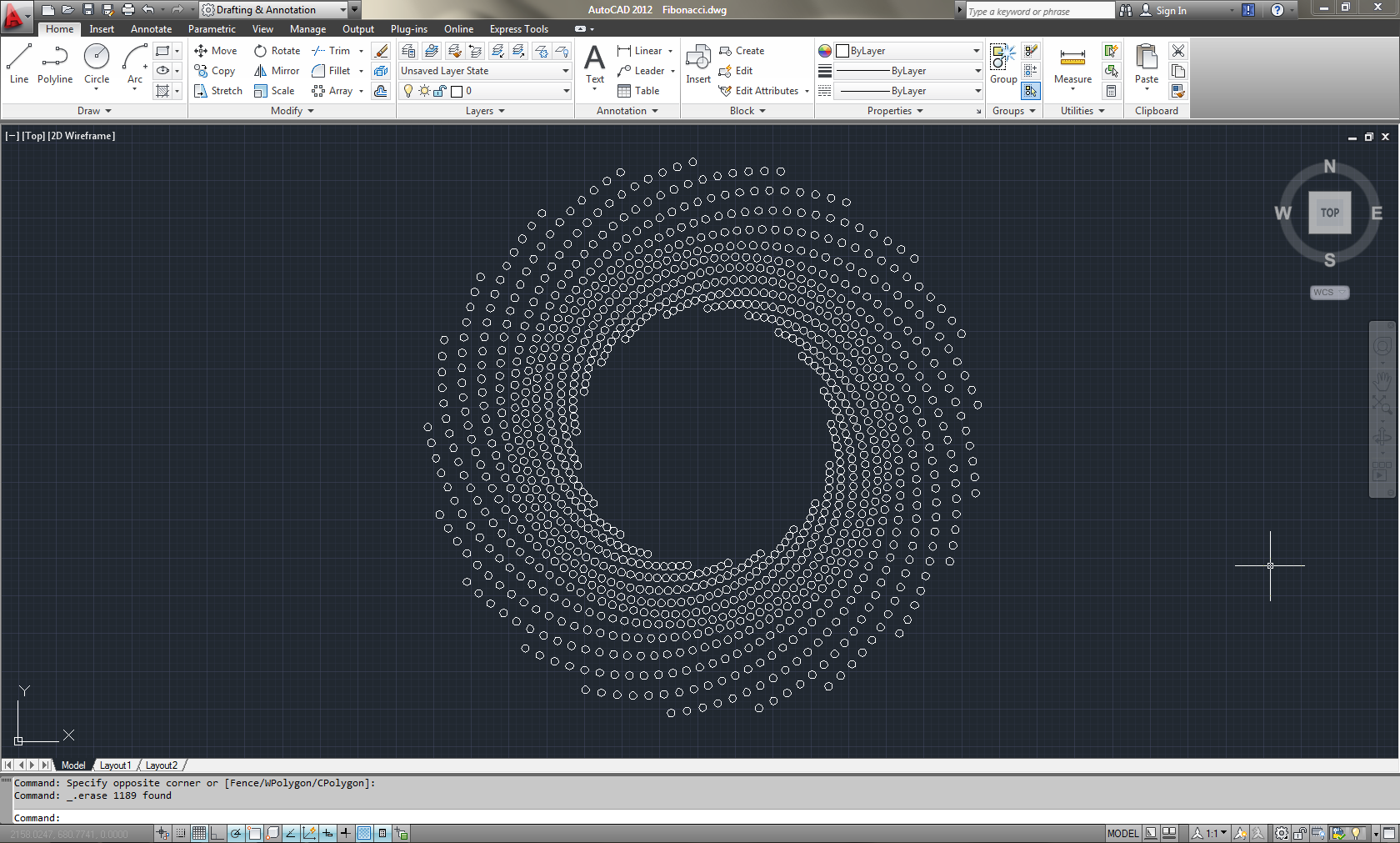 Fibonacci Sequence AutoCad - Instructables