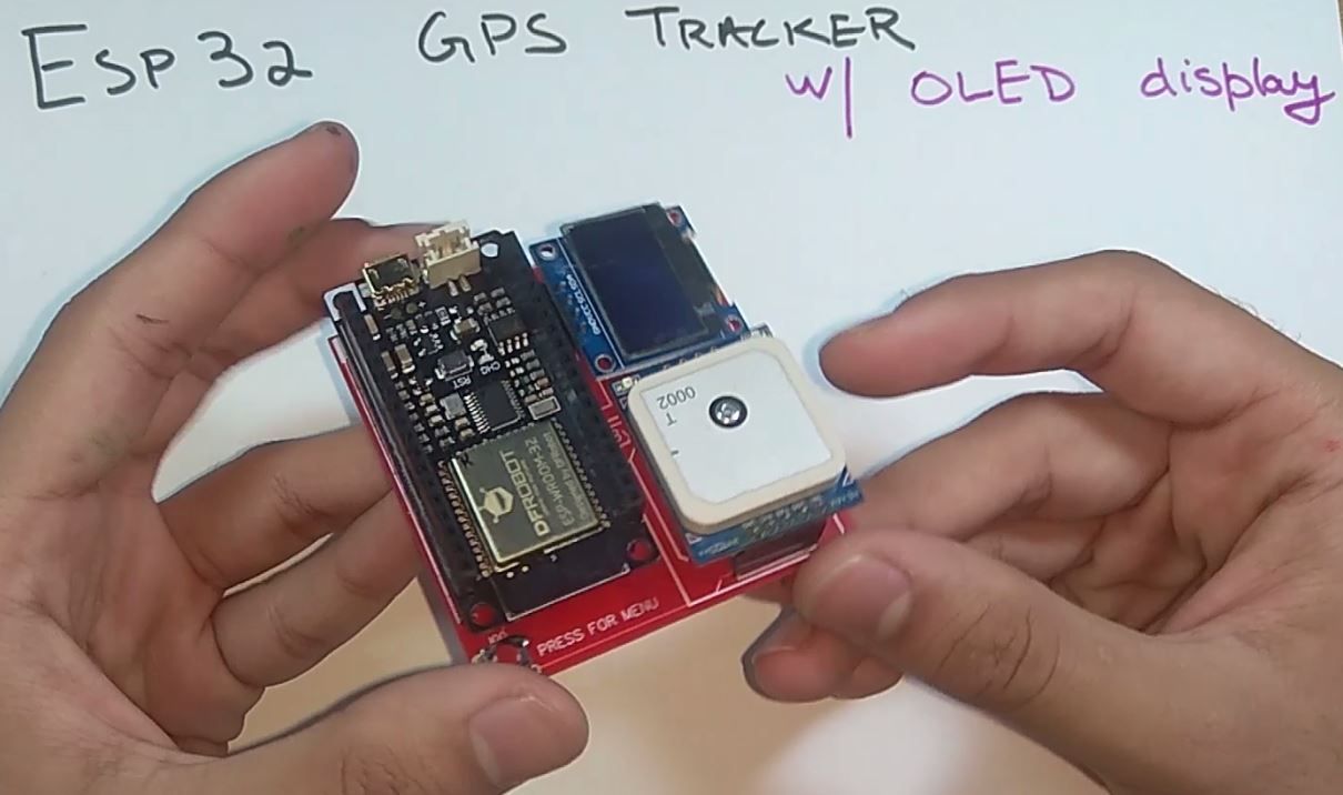 ESP32 GPS Tracker With an OLED Display : 7 Steps - Instructables