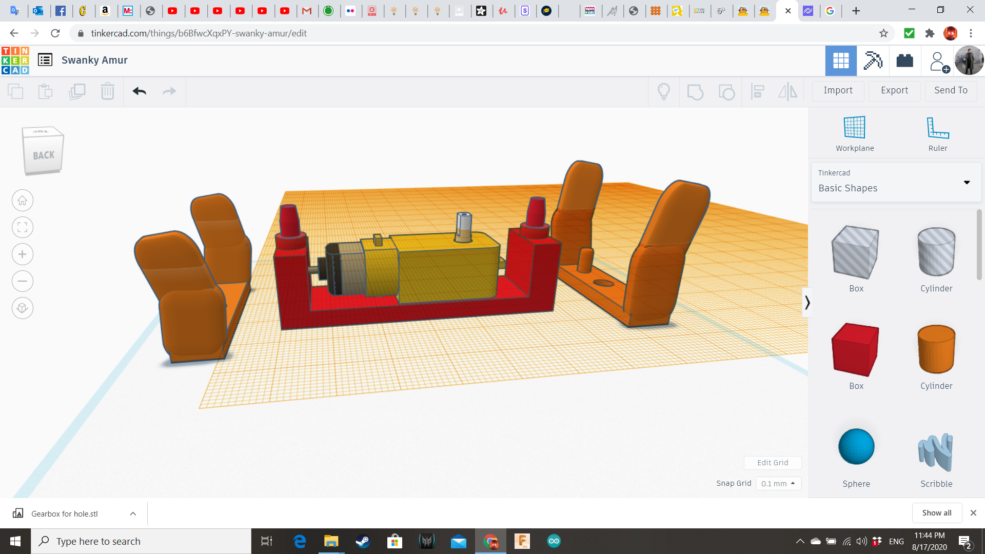Tinkercad Robotics for School: Create TWO Walking Machines! : 27 Steps ...