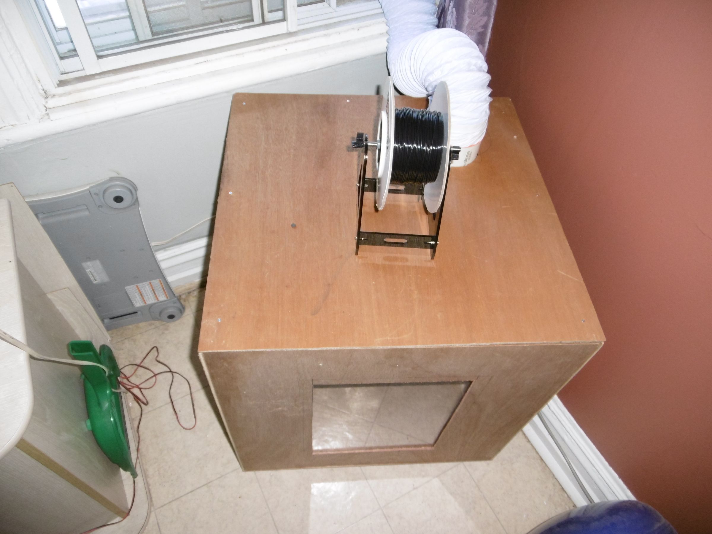 Easy and Cheap 3D Printer Fume Hood Enclosure : 9 Steps - Instructables