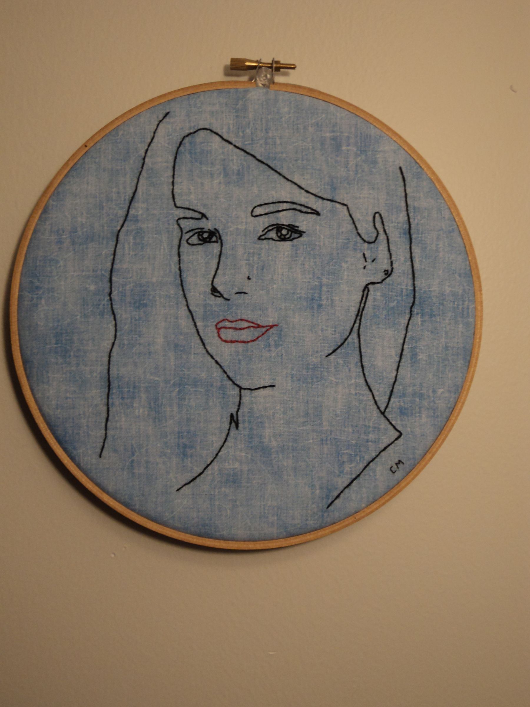 Embroidered Portrait #2 - Instructables