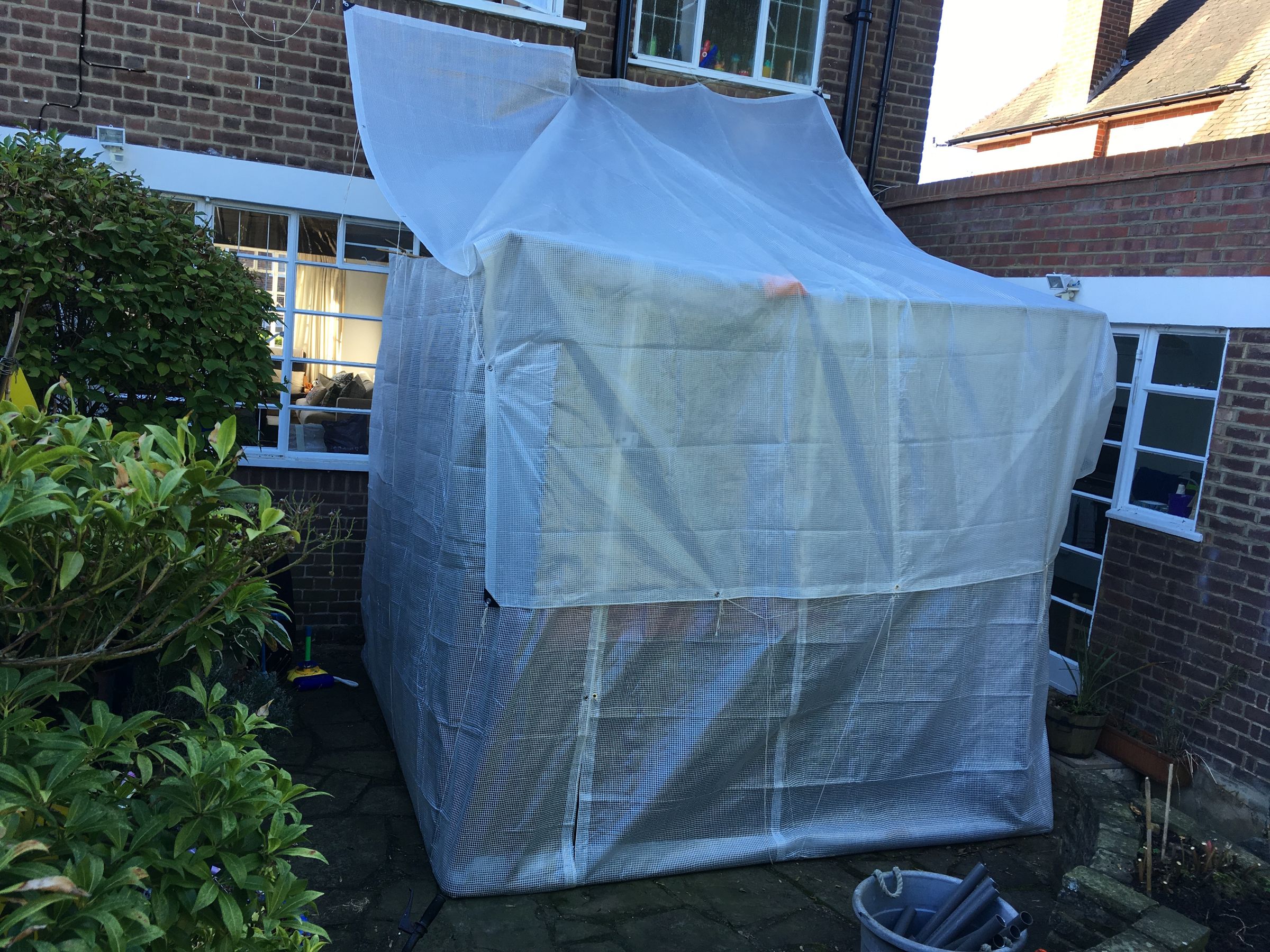 UPDATED! Simple DIY Sukkah - Build Your Own From PVC Pipe - Free ...