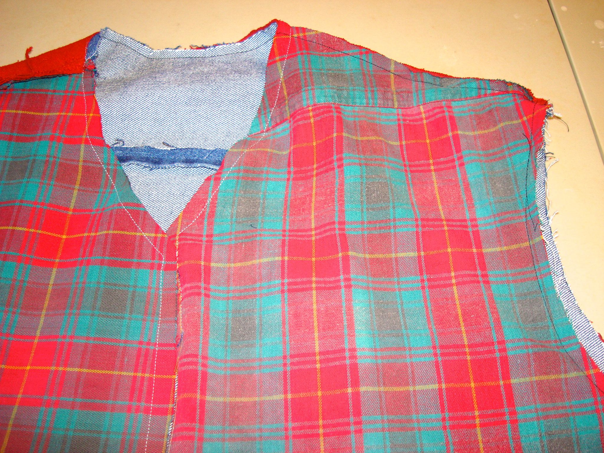 Lined Vest From Old Clothing : 10 Steps (with Pictures) - Instructables