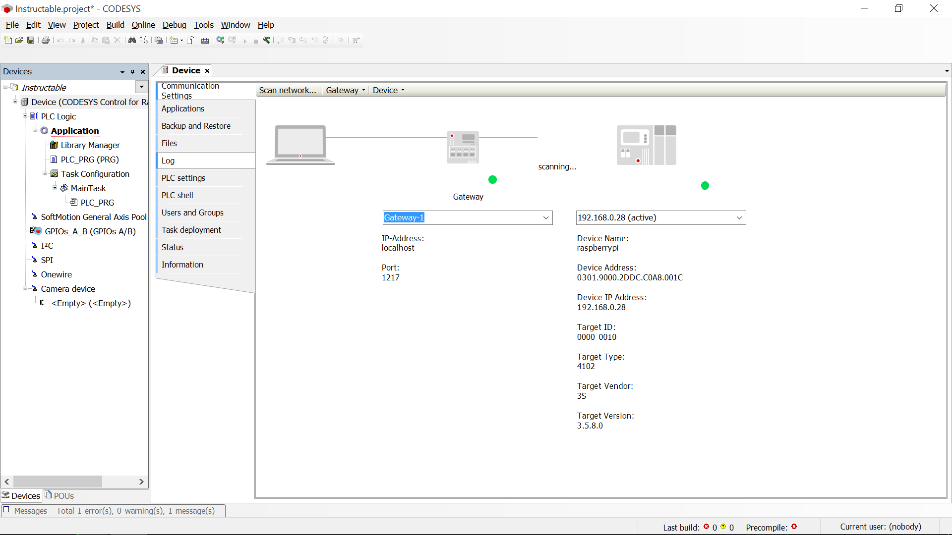 Programming Raspberry Pi With CODESYS : 8 Steps - Instructables