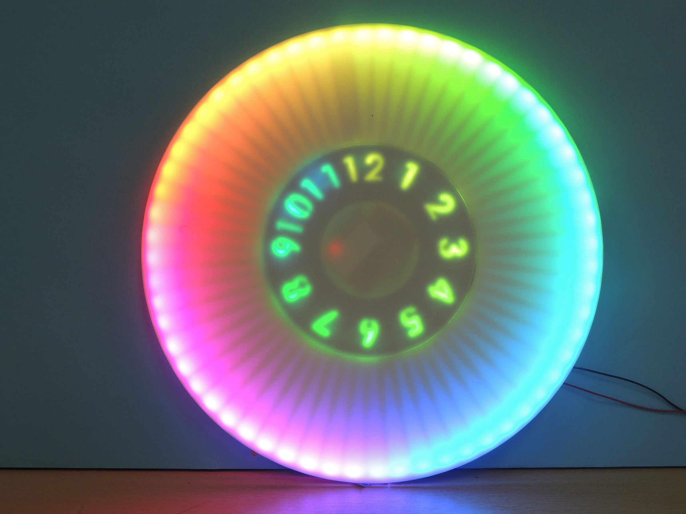 ANIMATED RGB WALL CLOCK : 10 Steps (with Pictures) - Instructables