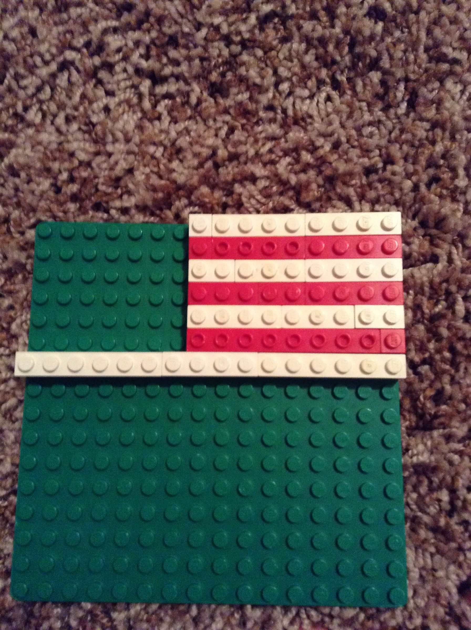 Lego American Flag : 5 Steps - Instructables