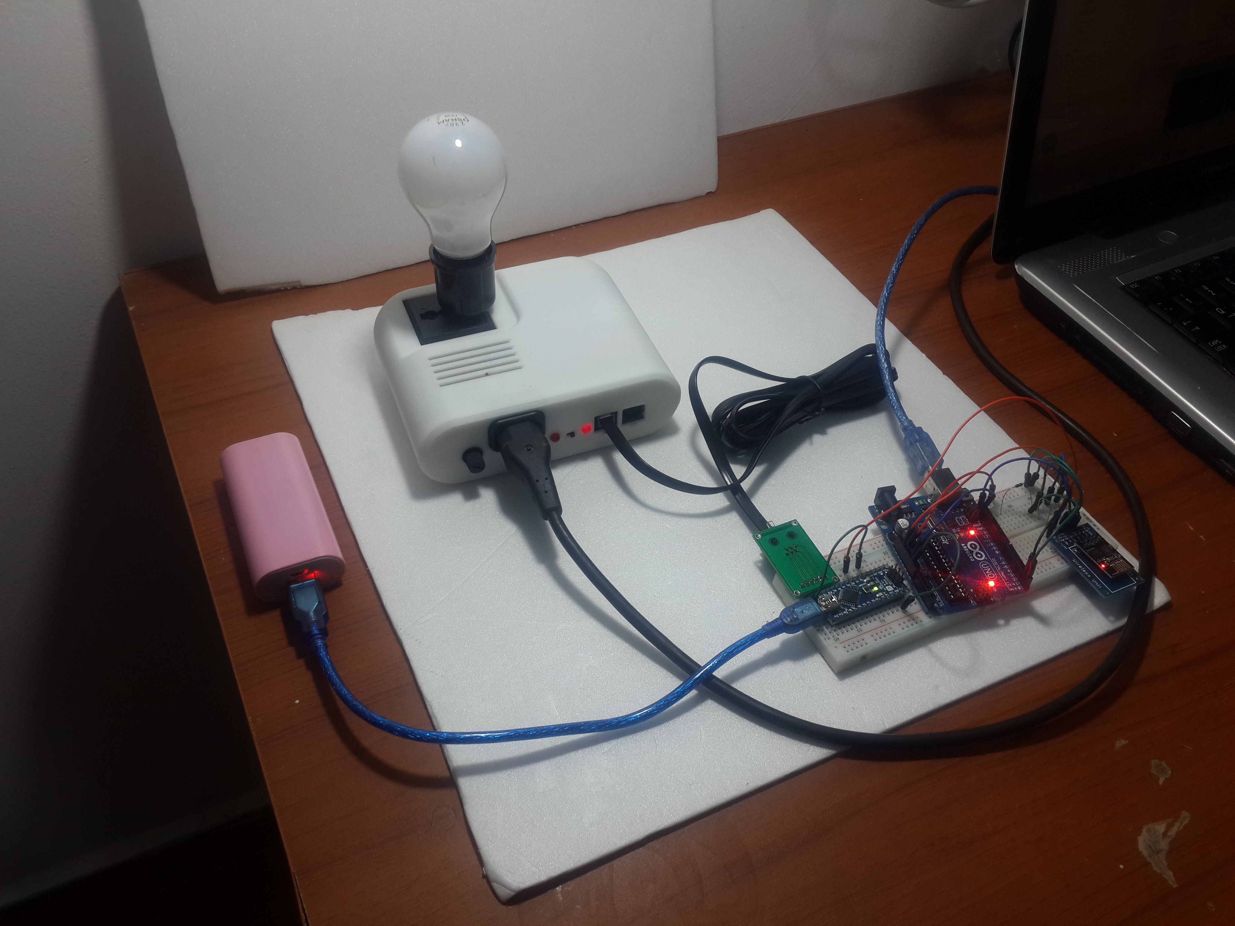 ESP8266 Simple and Easy Way to Control AC Lamp Using Arduino : 5 Steps ...