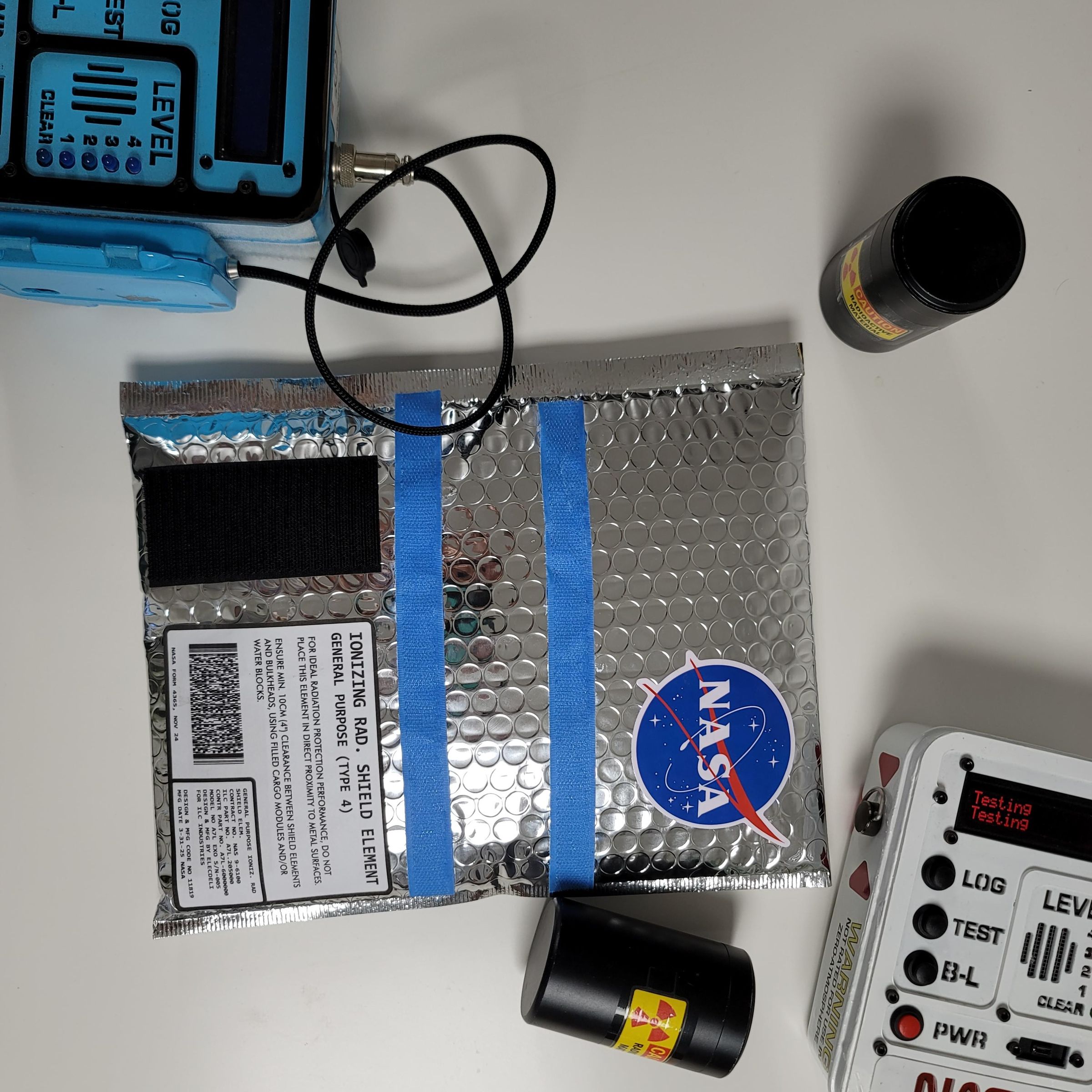 Cosmic Radiation Shielding Plate for Space! : 4 Steps (with Pictures ...