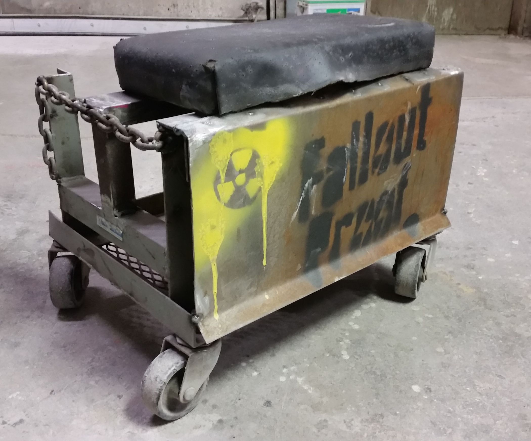 Fallout Shop Stool (or Rat Rod Chair) : 7 Steps (with Pictures ...
