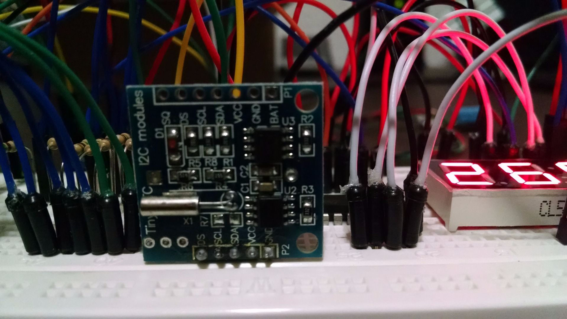 Digital Clock With Arduino, RTC and Shift Register 74HC595 : 3 Steps ...