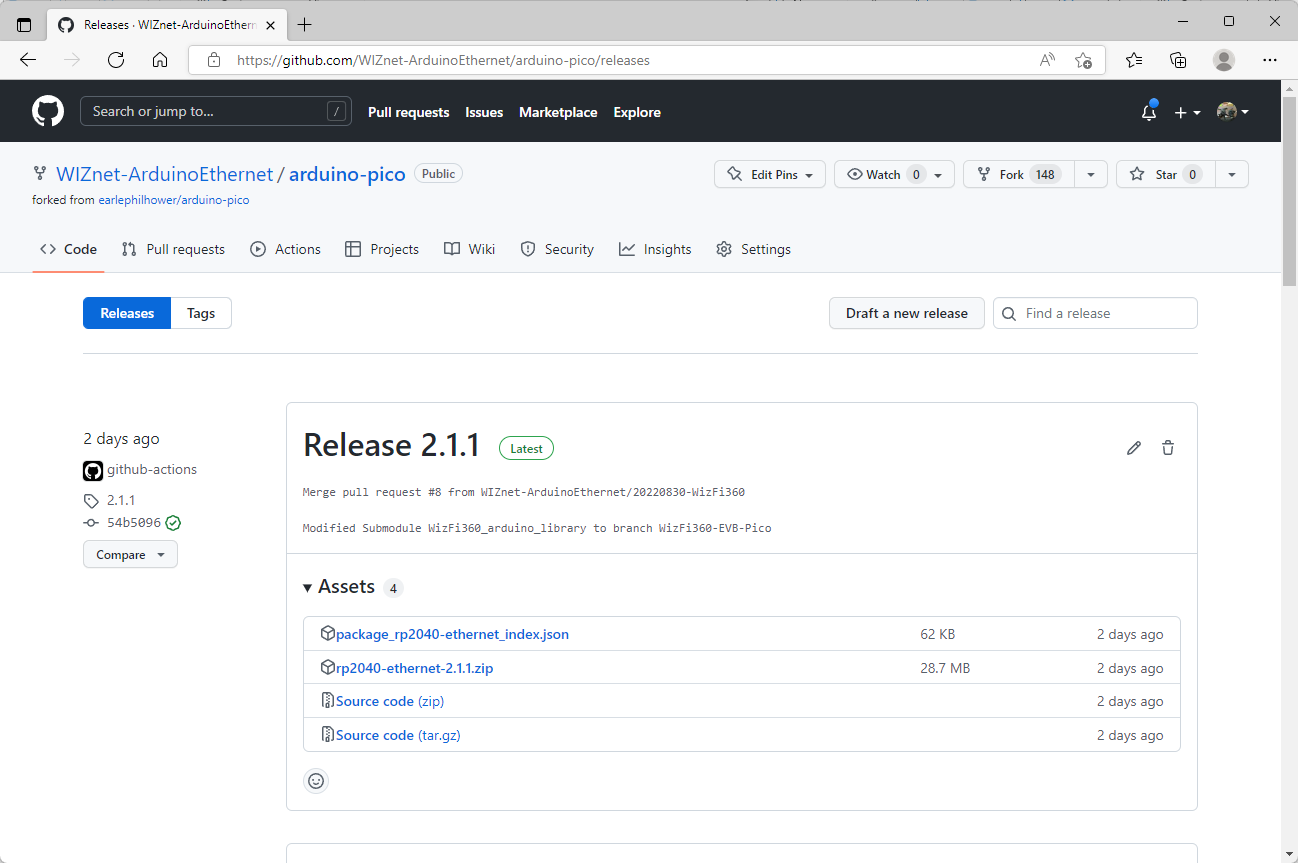 The Arduino Raspberry Pi Pico/RP2040-Ethernet V2.1.1 : 10 Steps ...