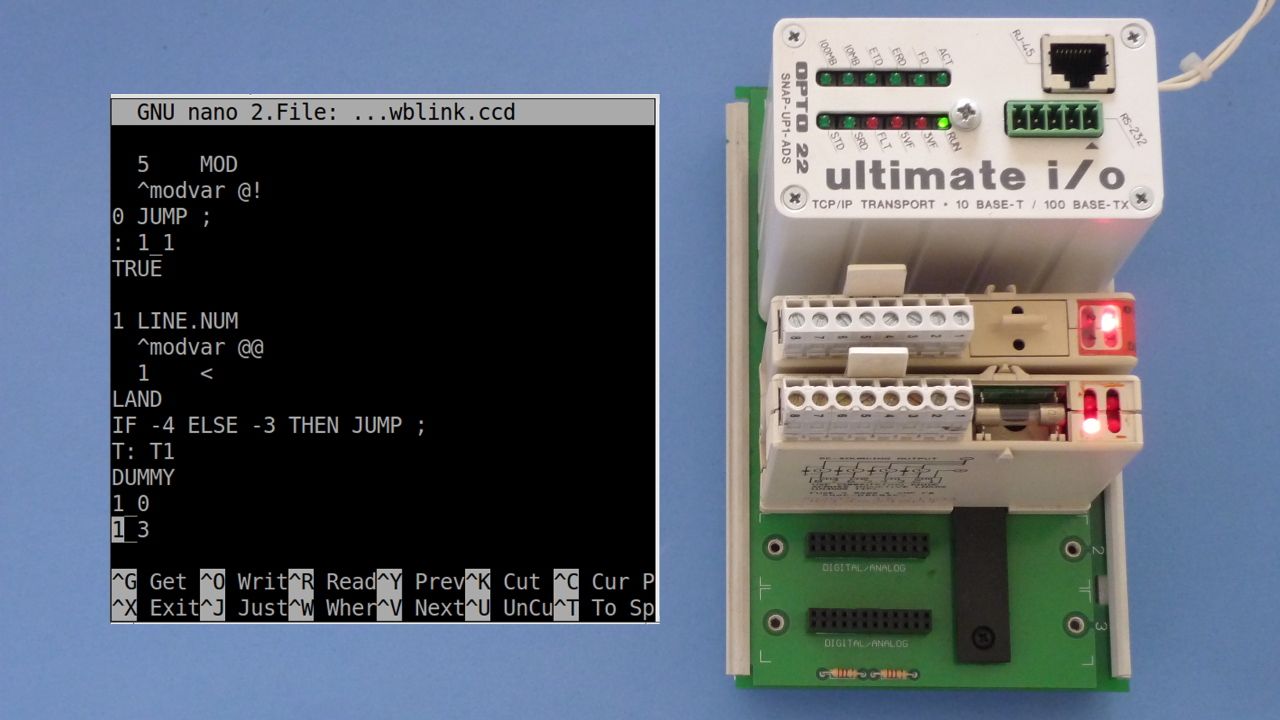 May the FORTH Be With Opto22 PAC and Linux : 5 Steps - Instructables