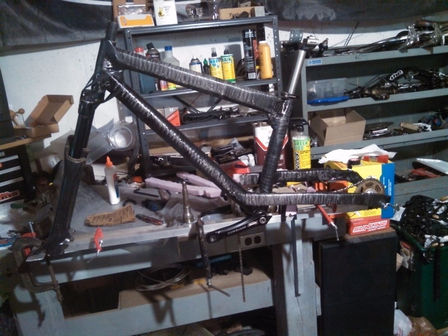 Homemade Carbon Fiber Mountain Bike : 5 Steps (with Pictures ...