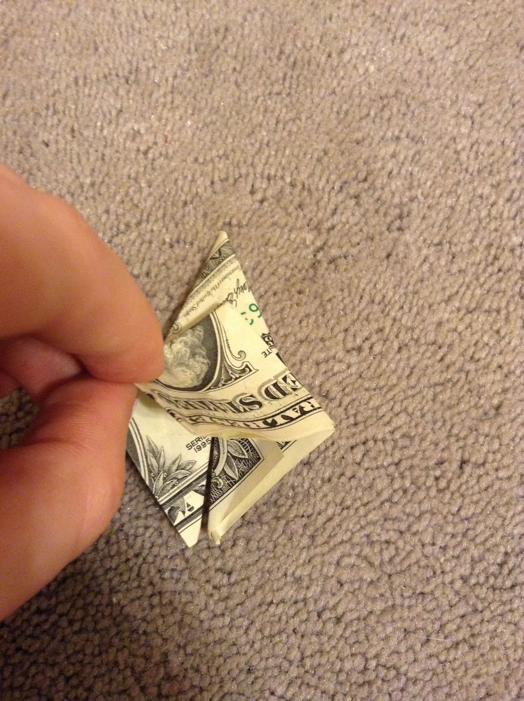 Origami Using Money : 14 Steps - Instructables