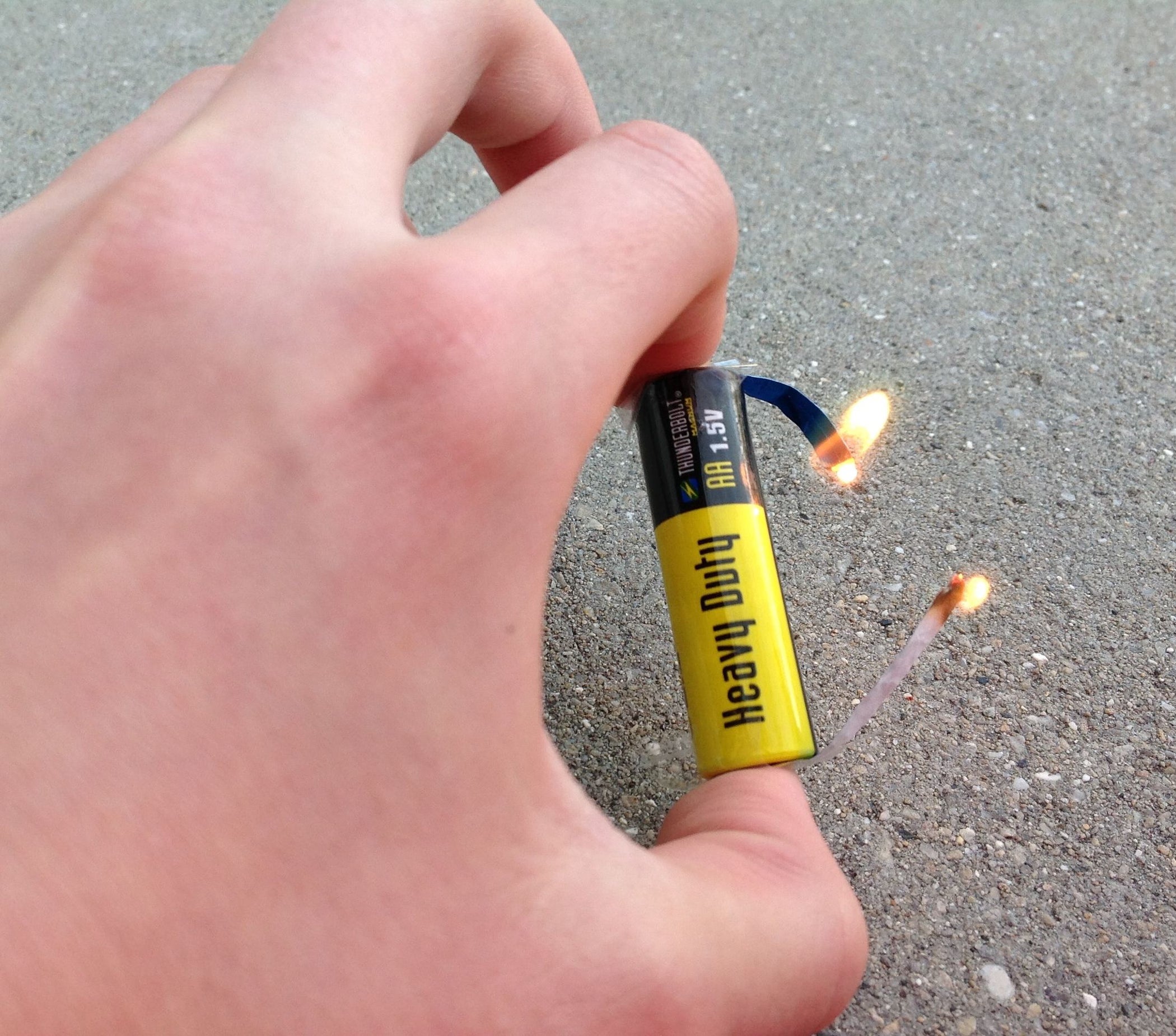 Easy Fire From House Hold Items : 9 Steps - Instructables