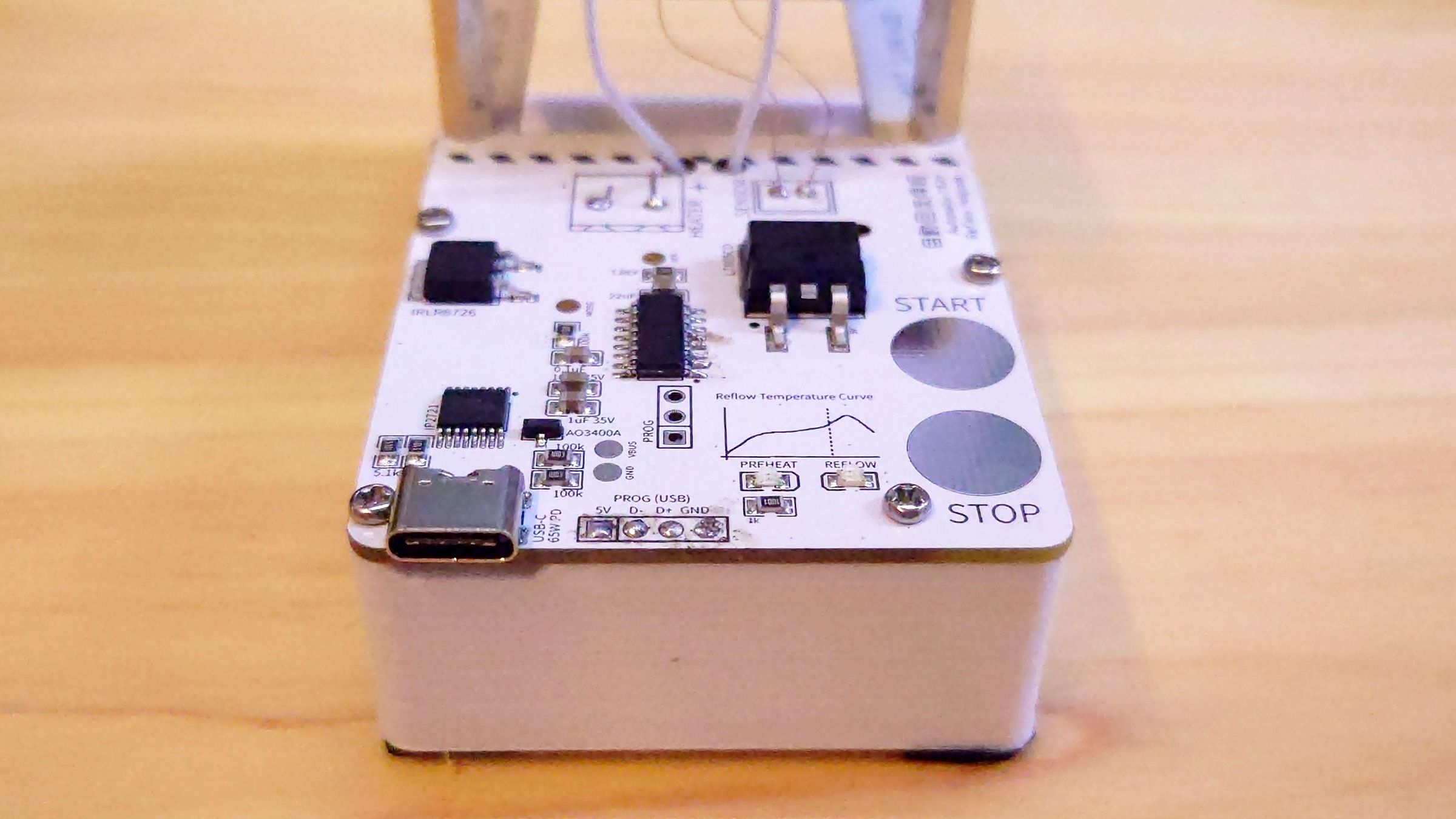 Instructions | DIY USB-PD Powered MCH Automatic Reflow Hotplate | Hackaday.io