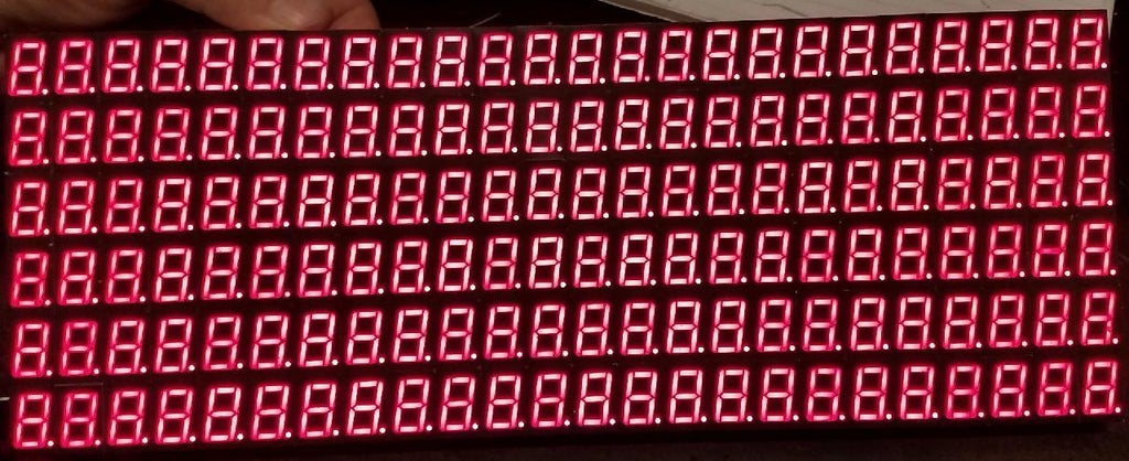 7 Segment Display Array : 6 Steps (with Pictures) - Instructables
