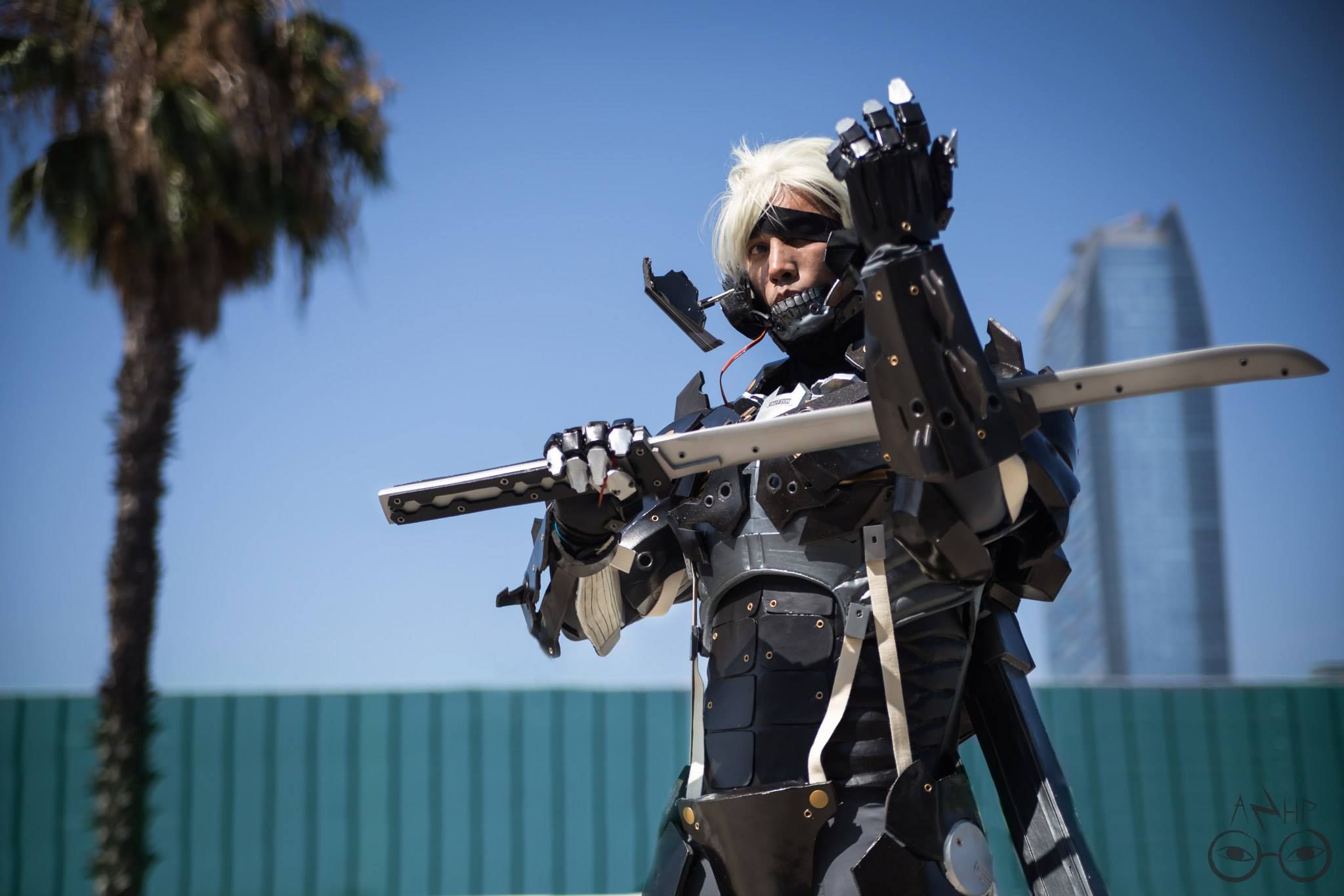 Raiden (Cyborg Ninja) W/ Motorized Face Shield From Metal Gear : 9 ...