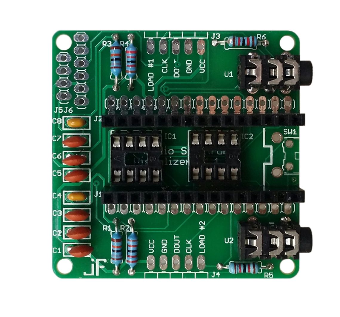 Arduino Based Mini Audio Spectrum Visualizer : 6 Steps (with Pictures ...