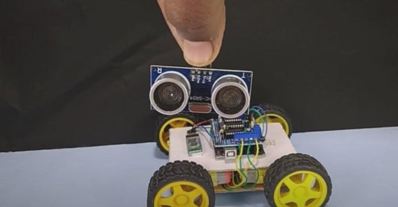How To Make Table Edge Avoiding Robot Madewitharduino 8 Steps With Pictures Instructables