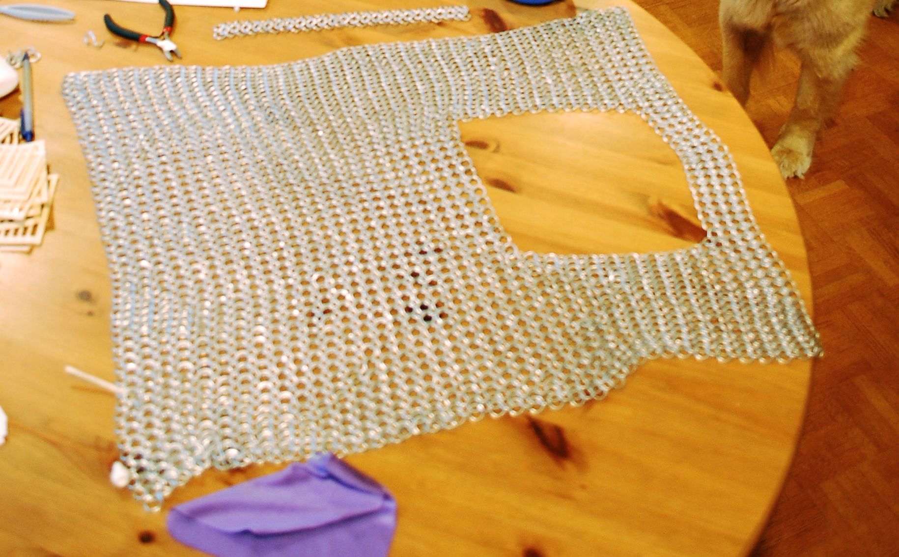 How to Make a Chainmail Shirt : 8 Steps (with Pictures) - Instructables