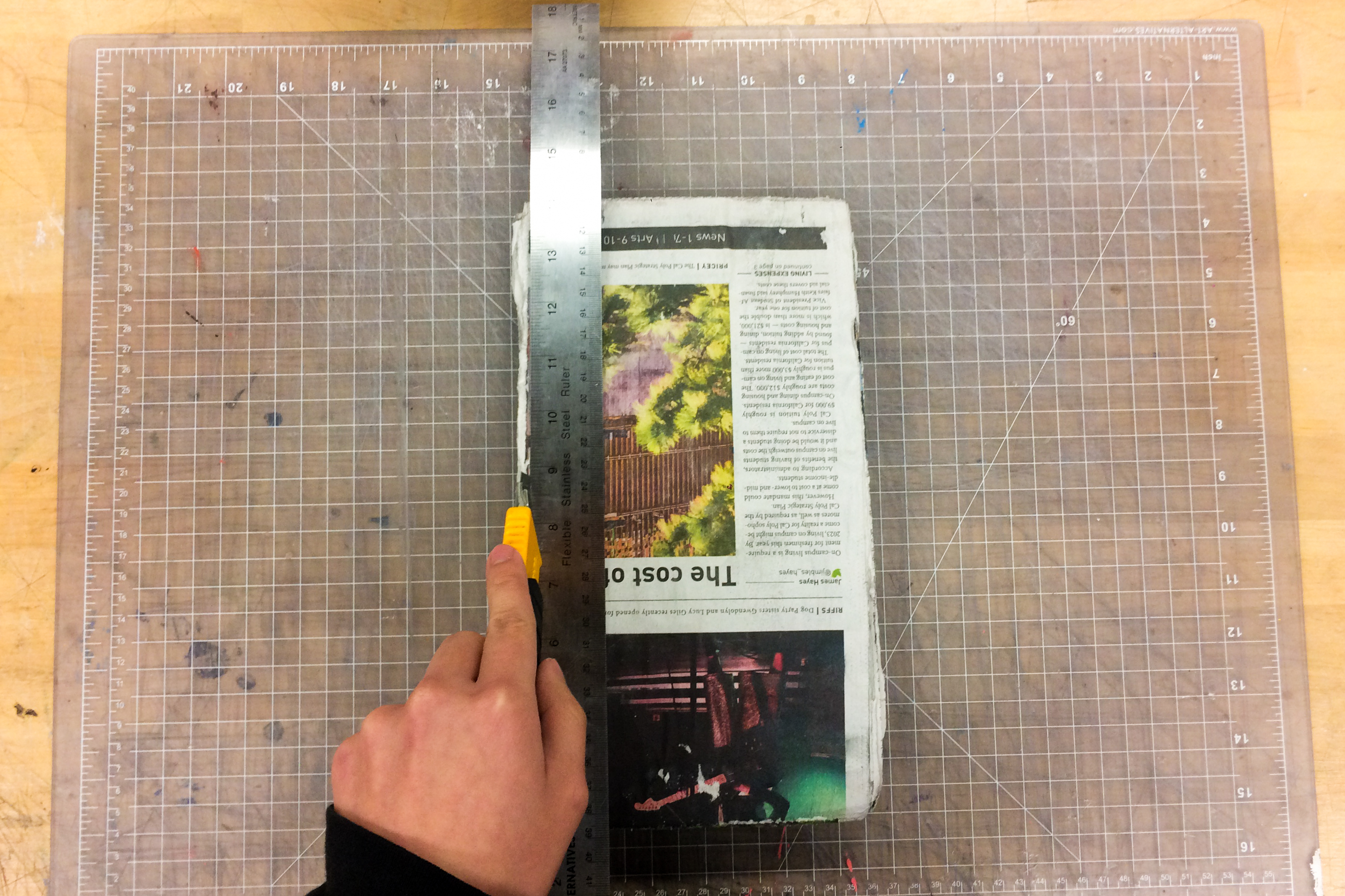 Newspaper Block : 7 Steps (with Pictures) - Instructables